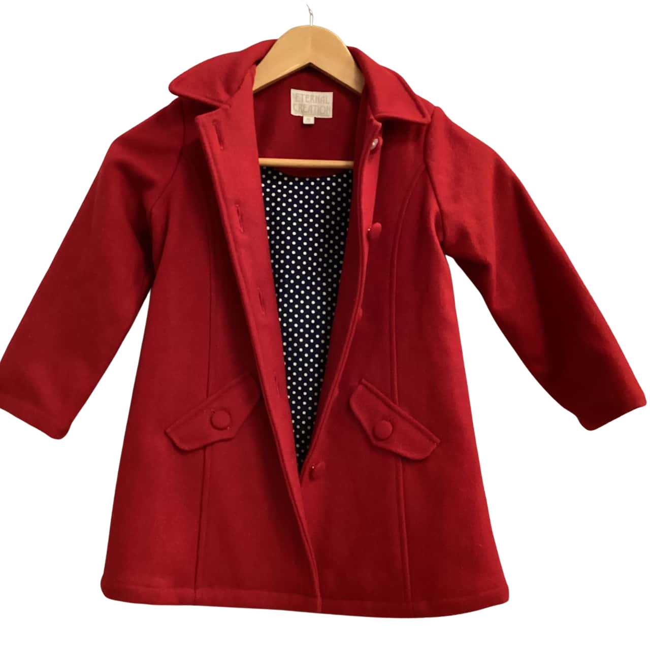 Kids Size 6 Jackets Red