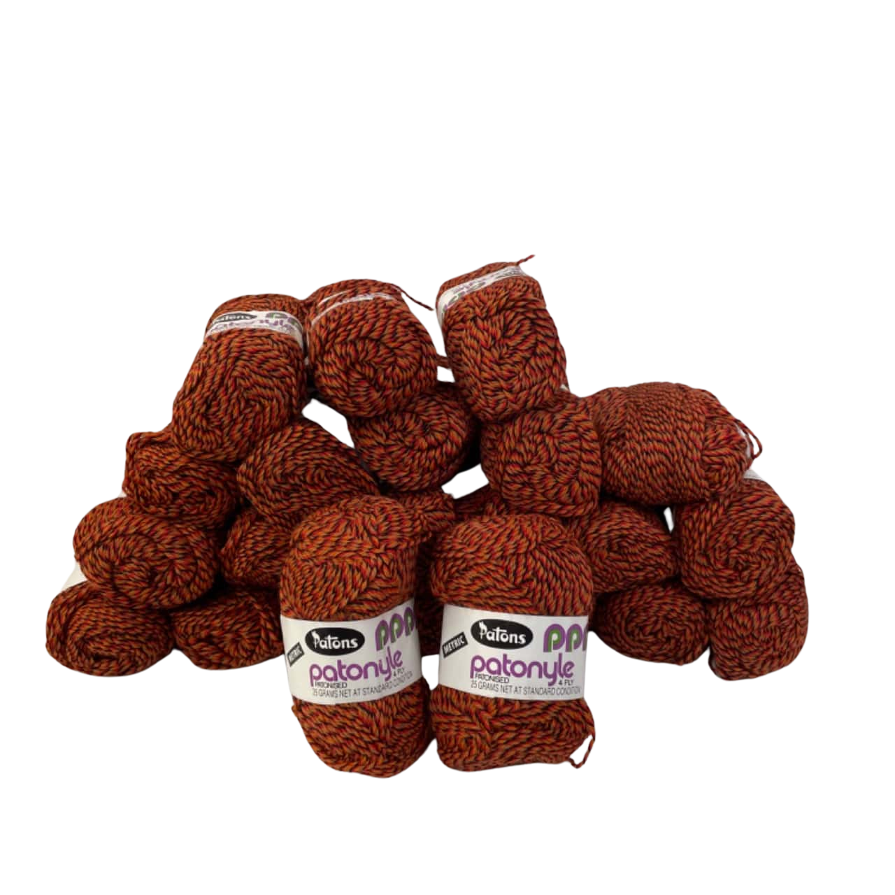 Patons ‘Patonyle’ Vintage 4ply Yarn - 23 x 25g Balls