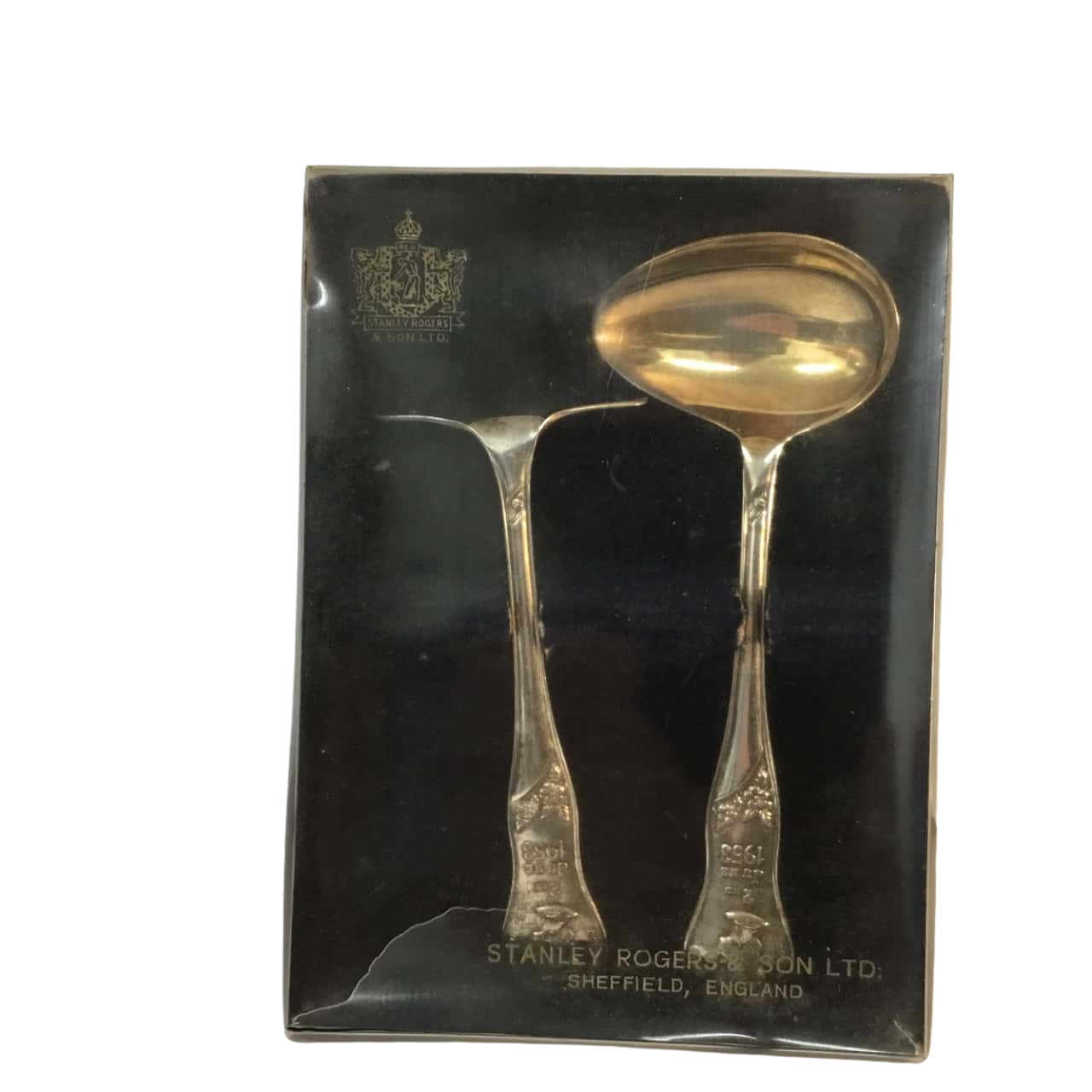 Antique Baby Spoon & Pusher Cutlery Set England(s)