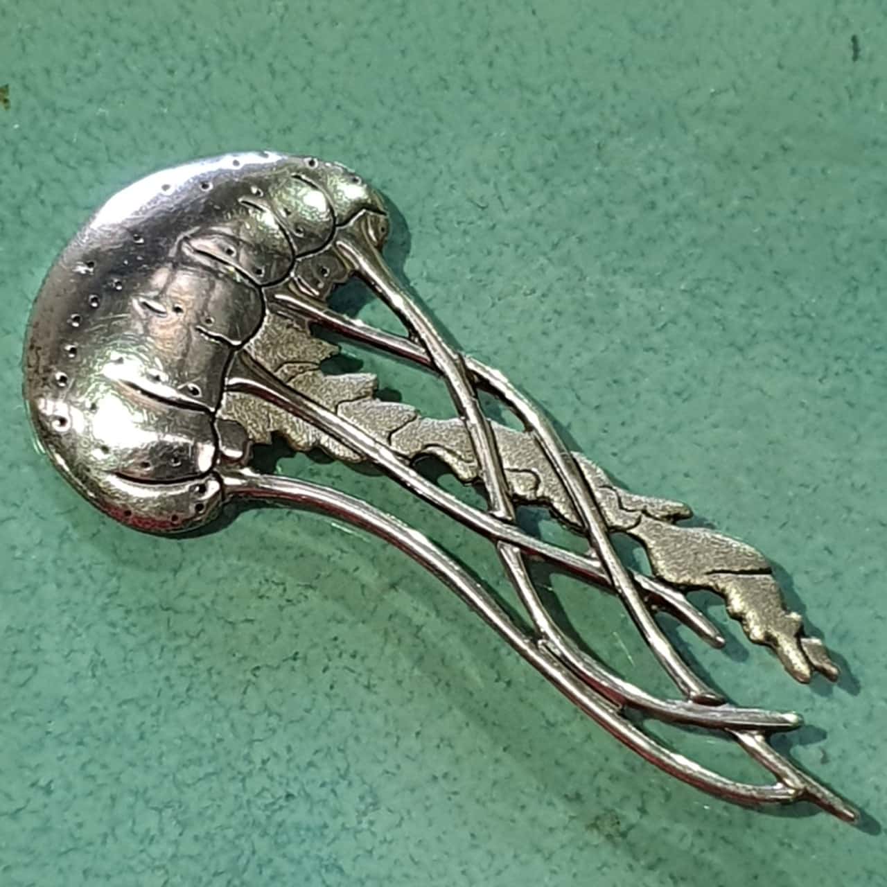 Sterling Silver Jelly Fish Broach(s)