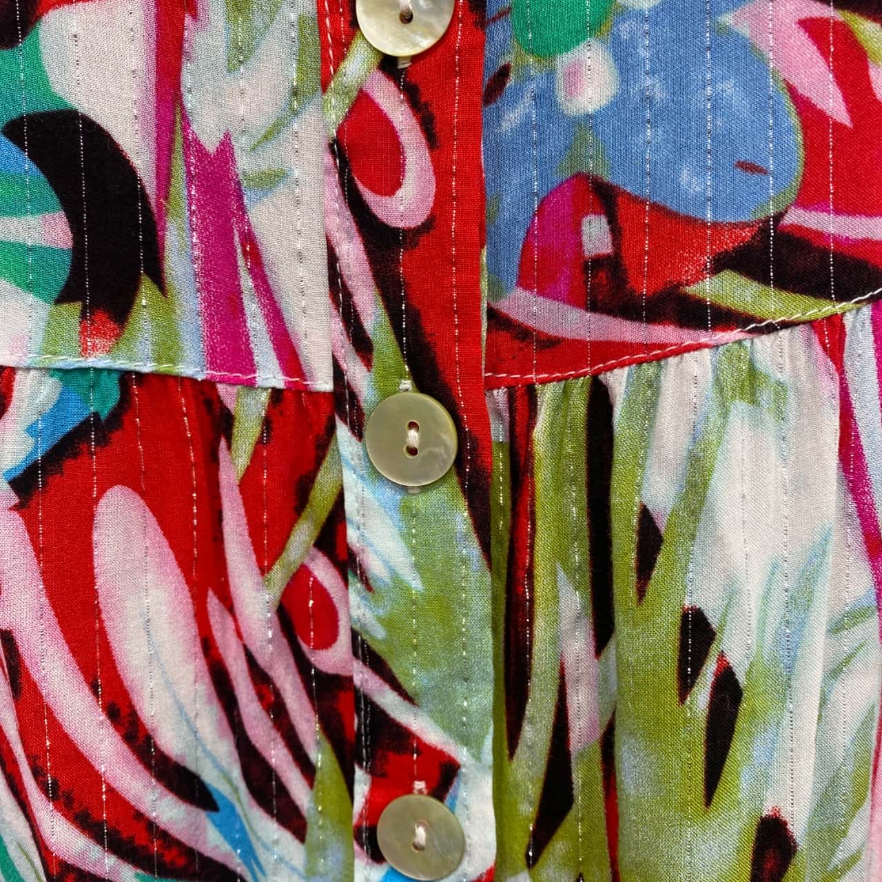 Taking Shape Womens Size 24 Floral Dress Multicoloured