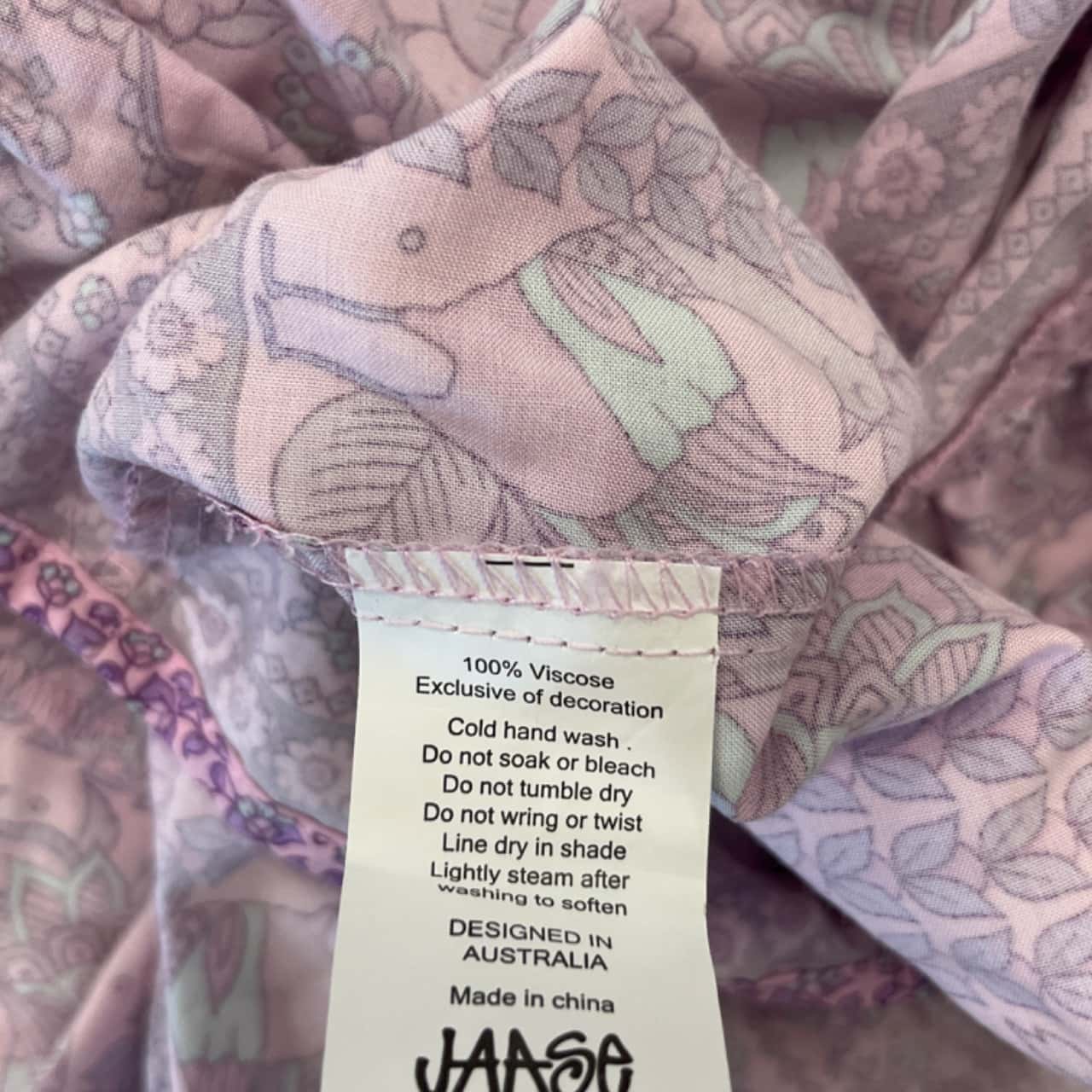 Jaase Pink and mauve Maxi dress S (s)