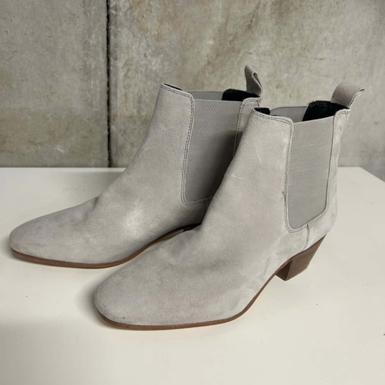 Seed Womens Suede leather Boots Size 39 (s)