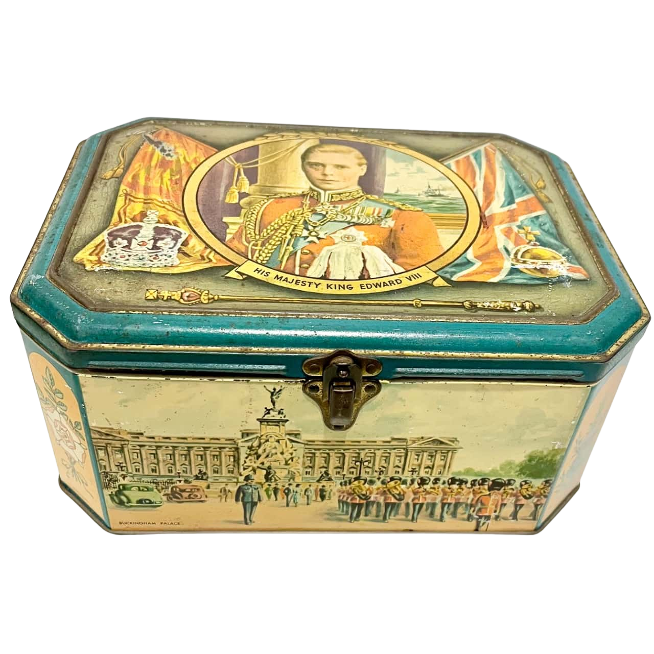 RARE VINTAGE His Majesty King Edward VIII Biscuit Tin(s)