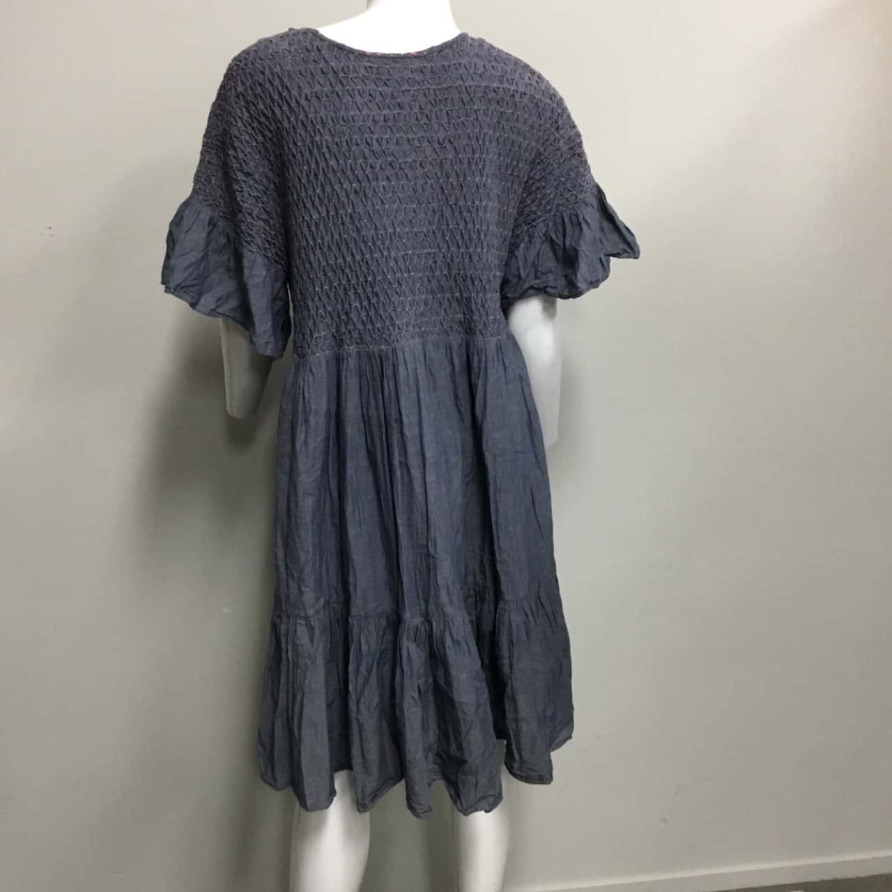 Gorman Womens Size 12 Blue / Grey Smock Dress(s)