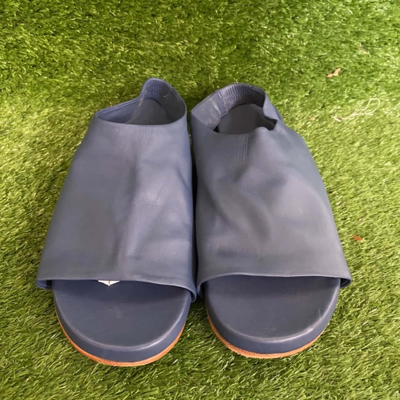 COS Navy Blue Sandals Size 41EU(s)
