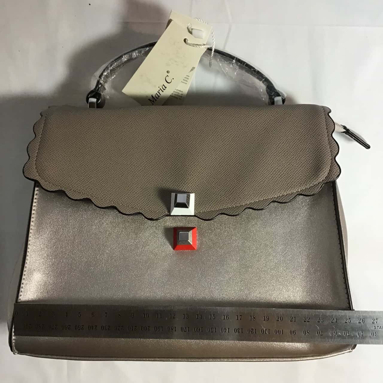 Womens Maria C Handbag Beige (s)