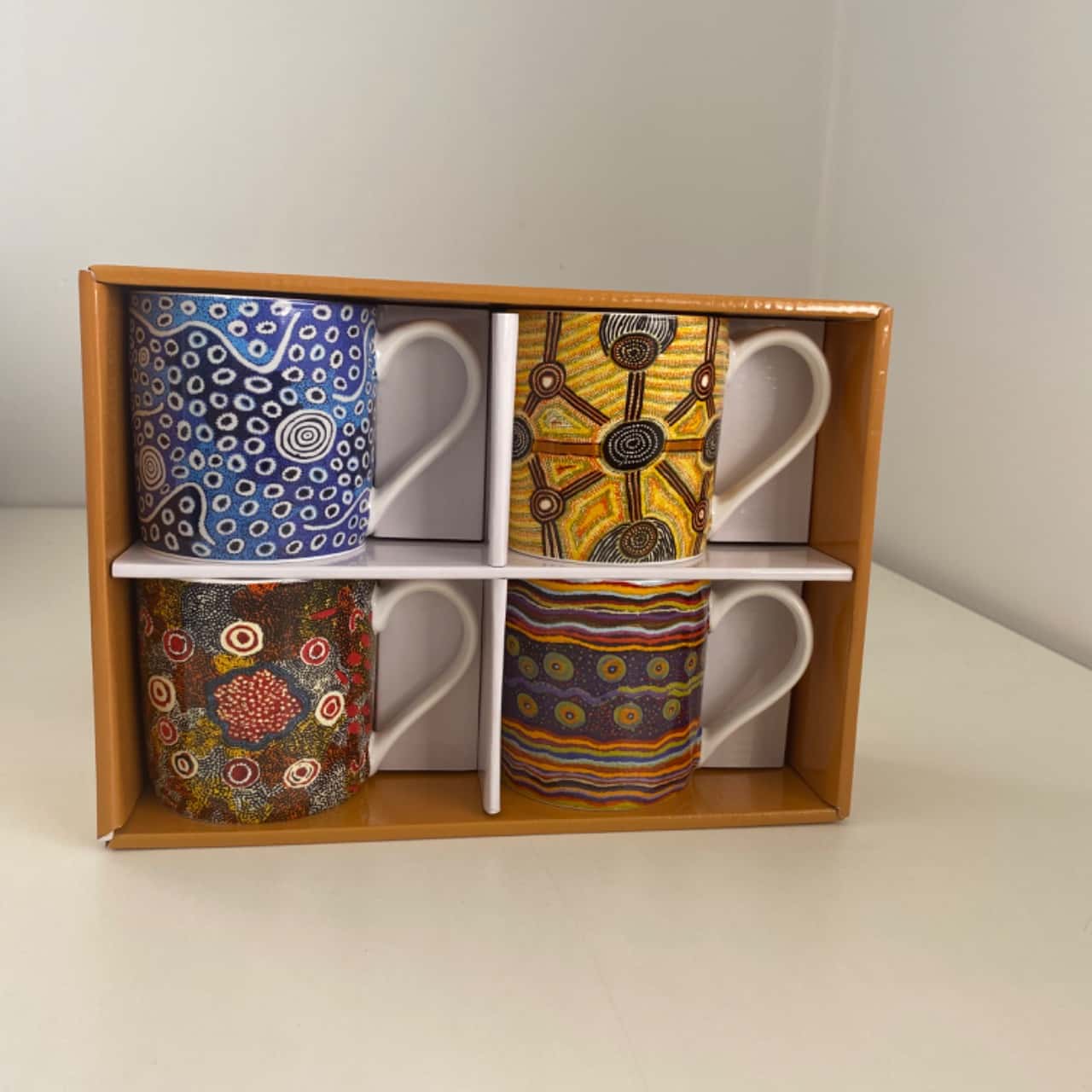 Ashdene Ikuntji Artists Mugs - Set of 4(s)