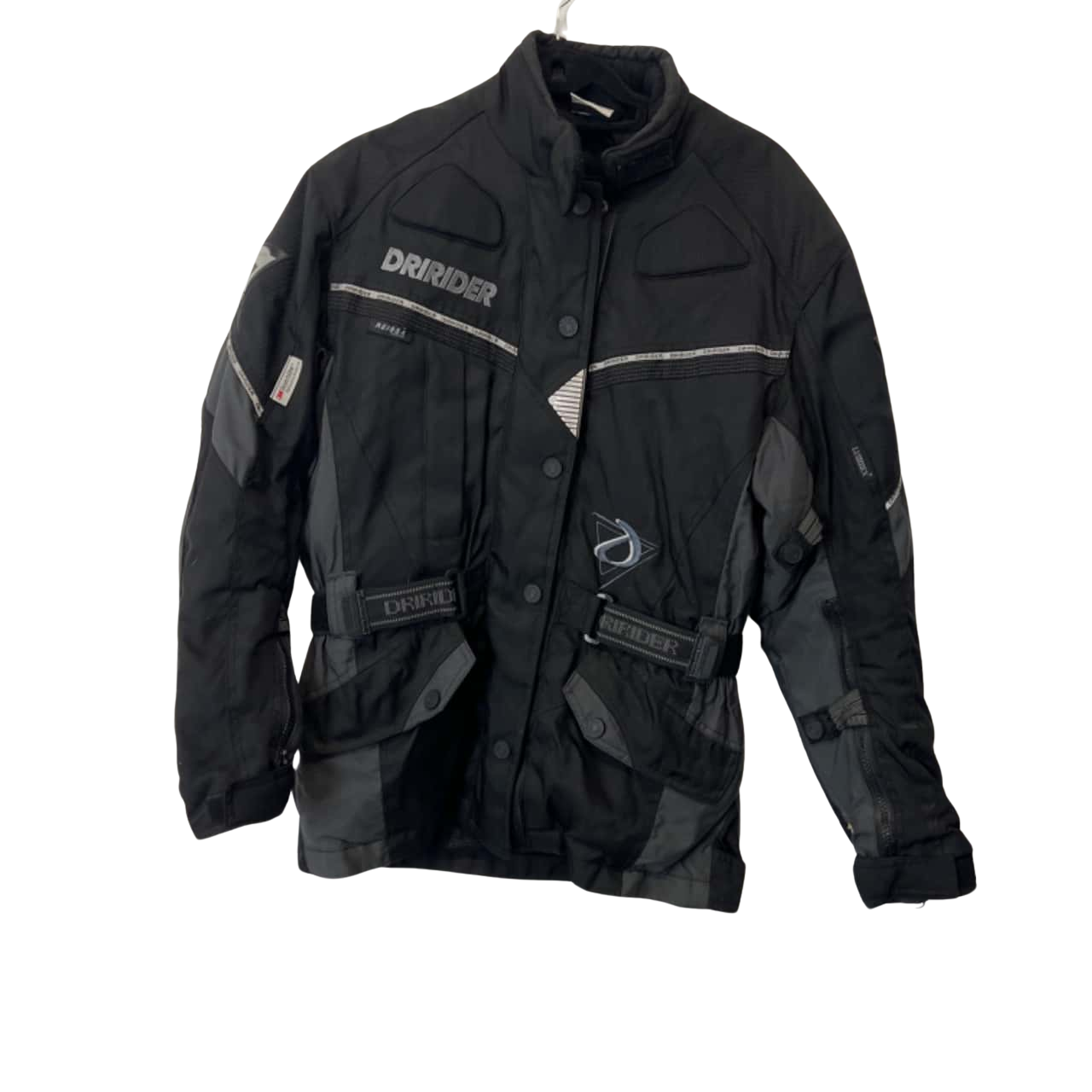 Dri Rider Womens Size 10 Biker Jacket Black