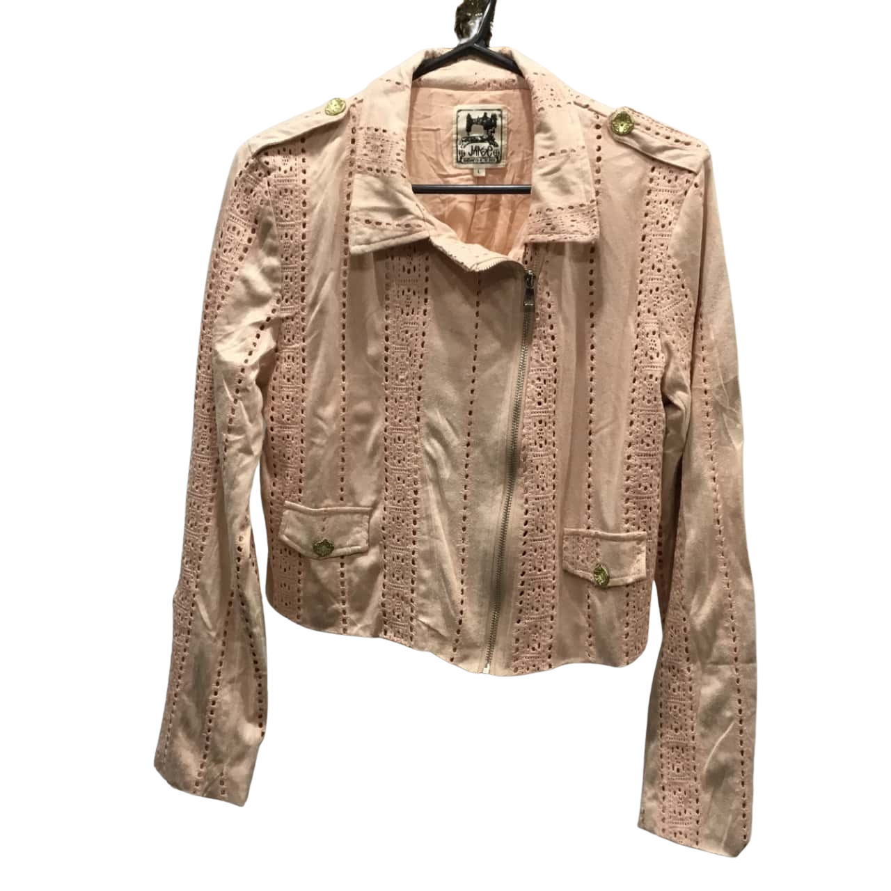 Jaase Peach Jacket Size L(s)