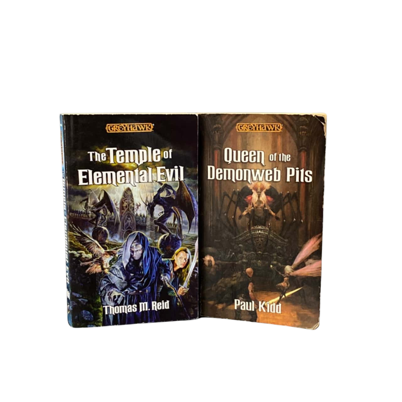 2 x Greyhawk Books The Temple of Elemental Evil Thoms M Reid & Queen of ...