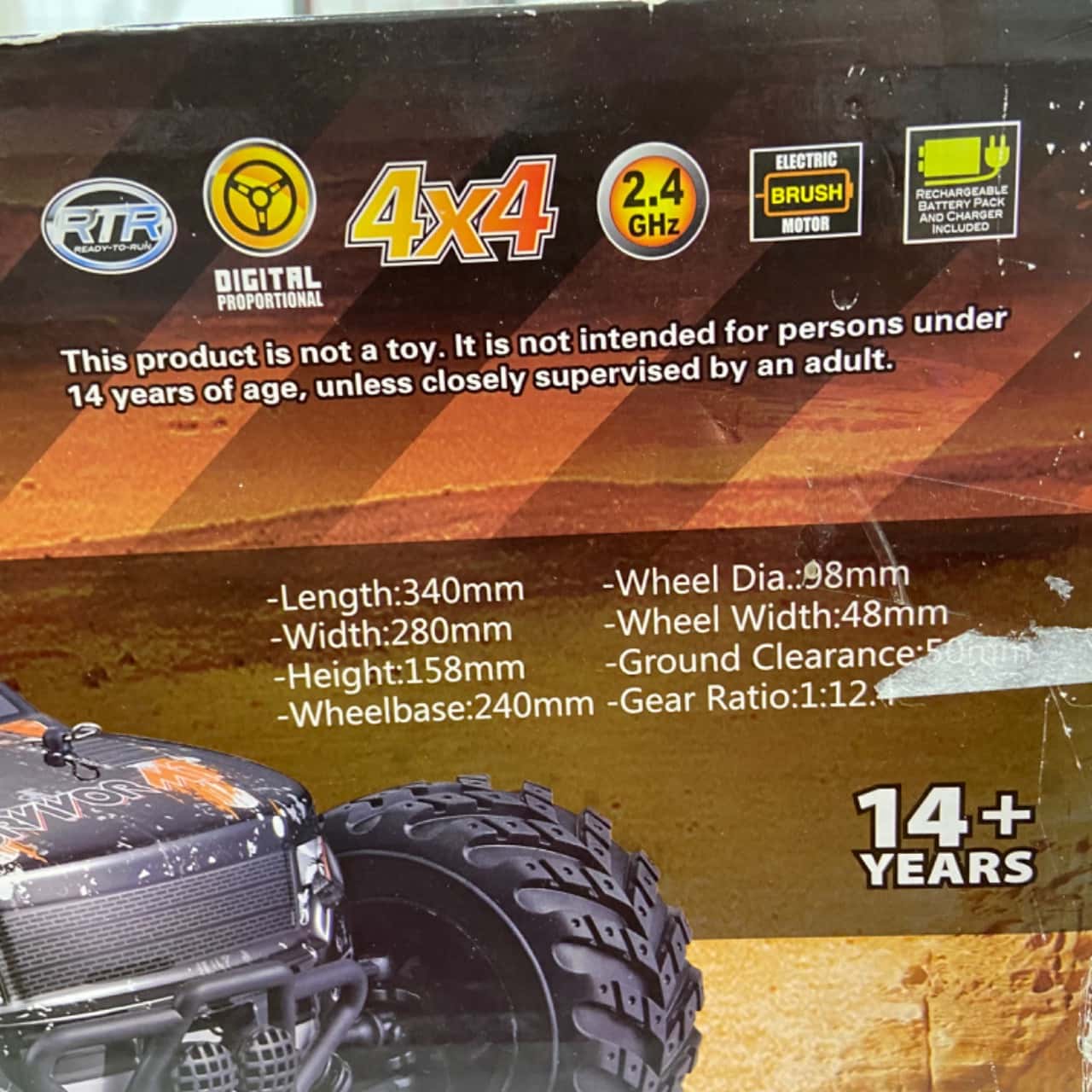 Survivor ST Remote Control Off Road Truggy