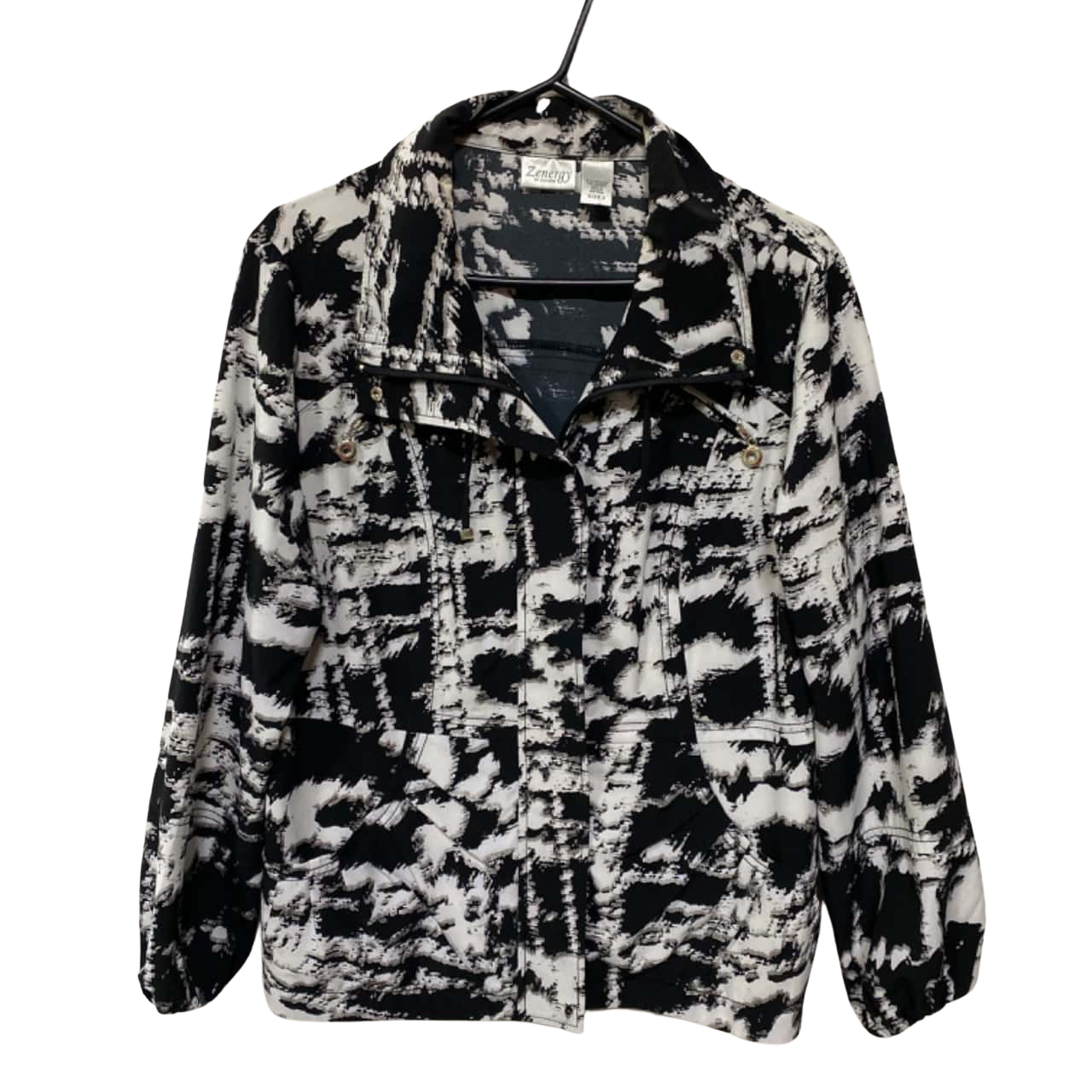 Women’s Zenergy by chico's Size 2 Multicoloured/Black/White/Silver ...