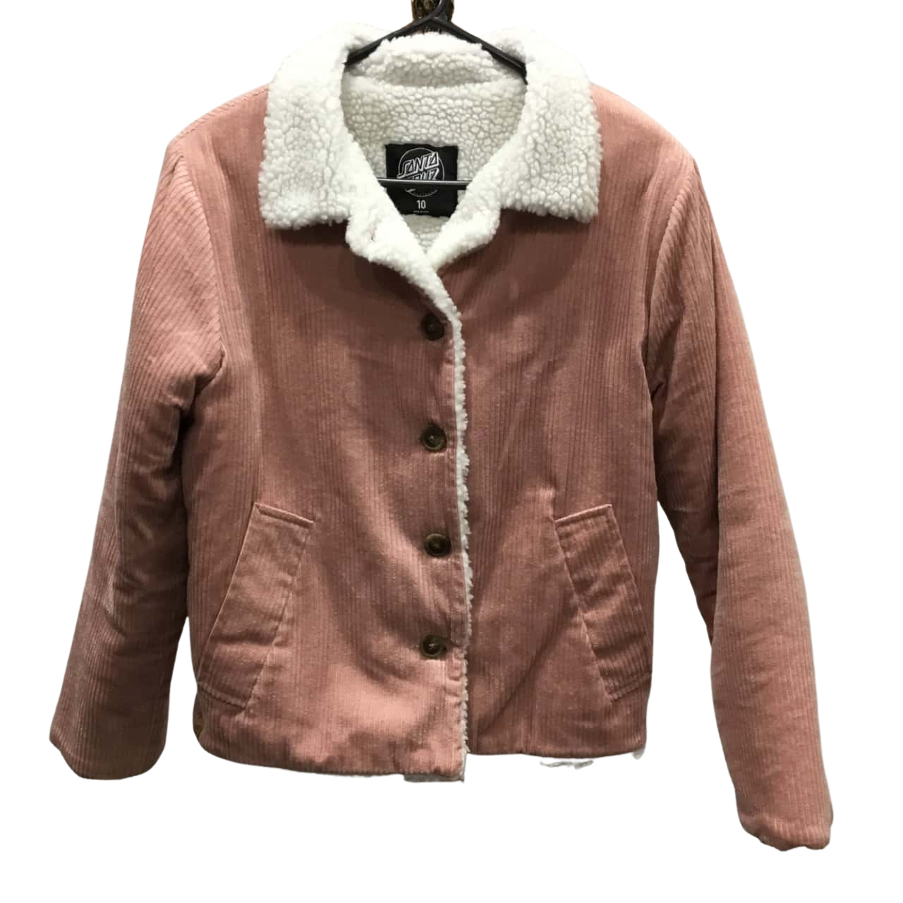 Santa Cruz Dusty Pink Coat Size 10(s)