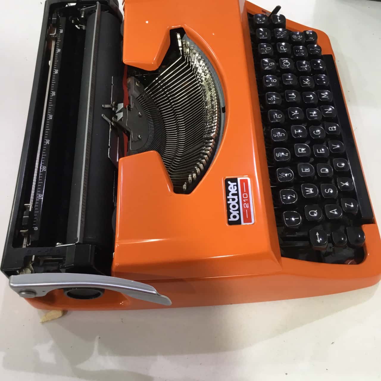 Brother 210 Type Writer & Case (s)