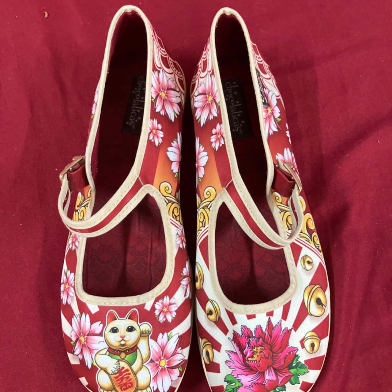 Hot Chocolate Design Chocolaticas Neko Womens Mary Jane Flat size 40(s)
