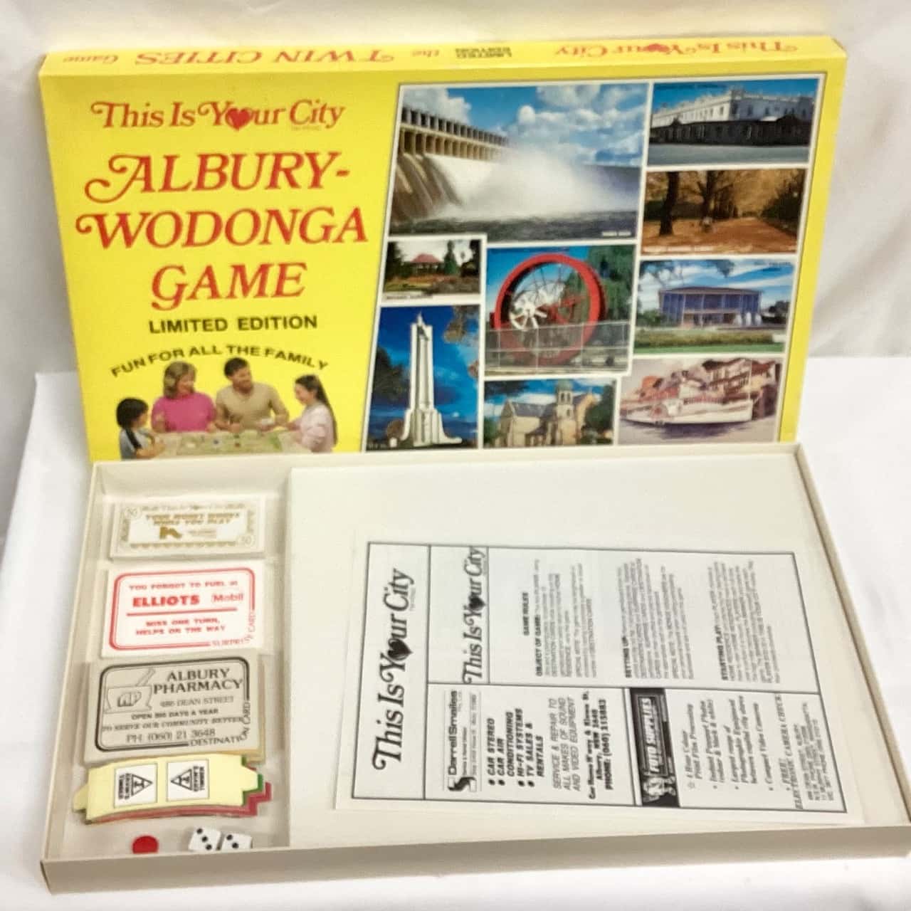 Vintage 1985 Albury - Wodonga Game Limited Edition This is Your City (s)