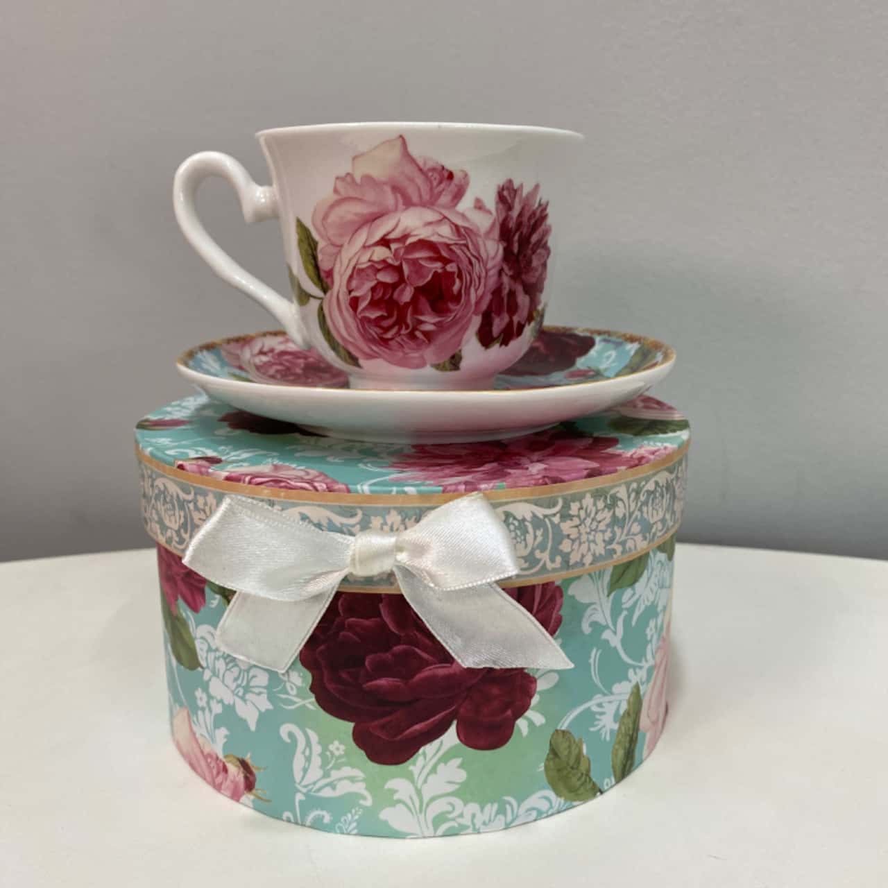 Summer Lover Cup & Saucer Set - Roses(s) - New Without Tags | Salvos Stores
