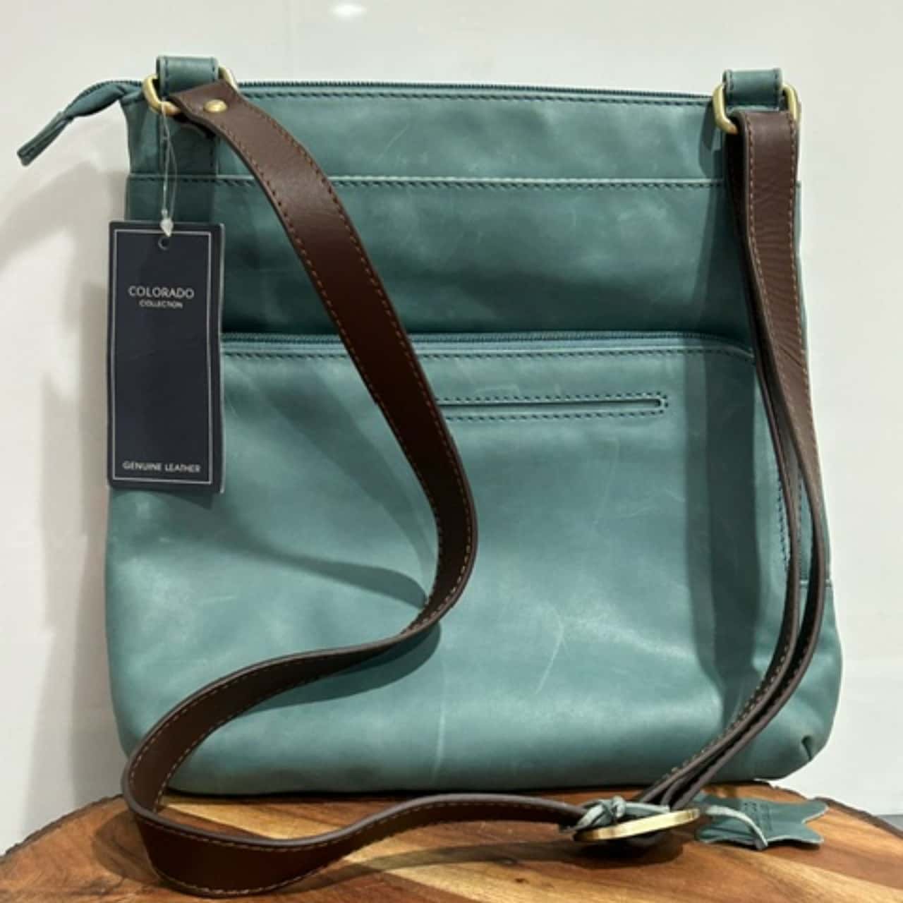 Colorado Womens Handbag Blue / Brown (s)
