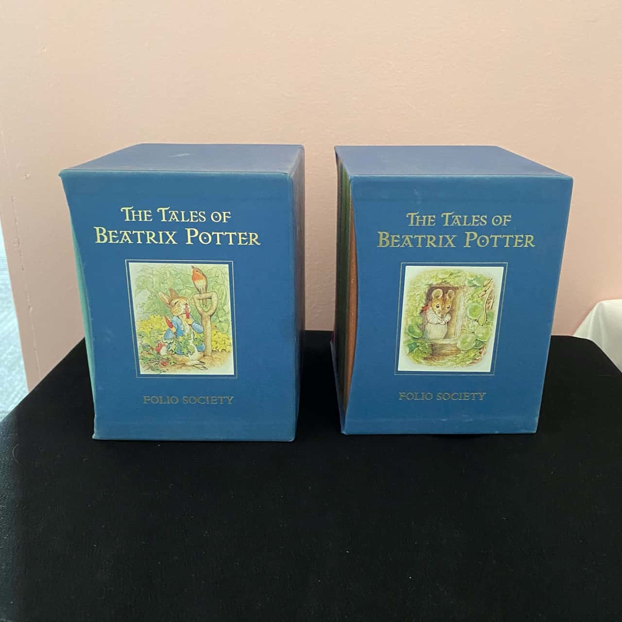 The Tales of Beatrix Potter Folio Society Book box sets x2 (s)