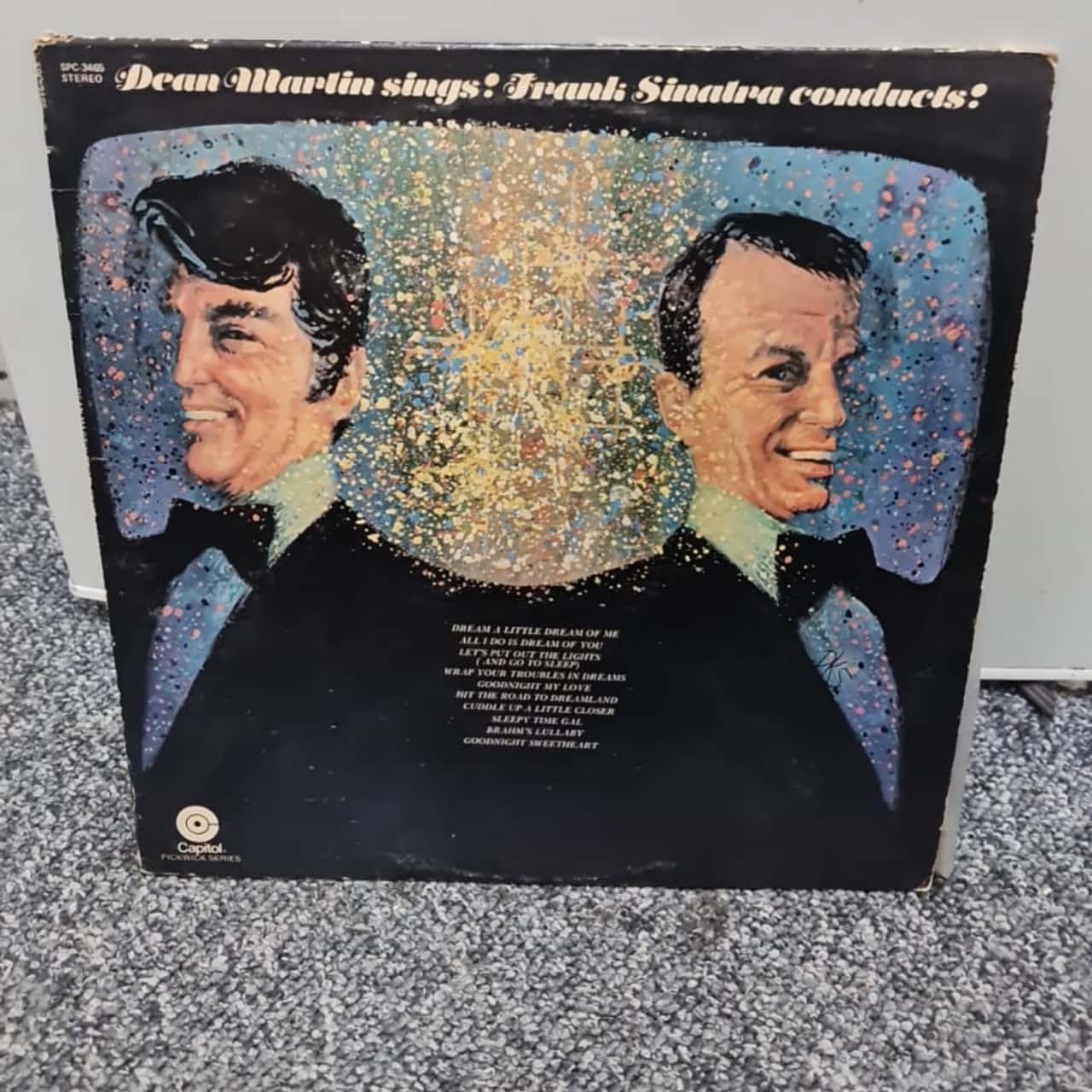 Dean Martin Sings! Frank Sinatra Conducts? ex Capital Records Vinyl LP
