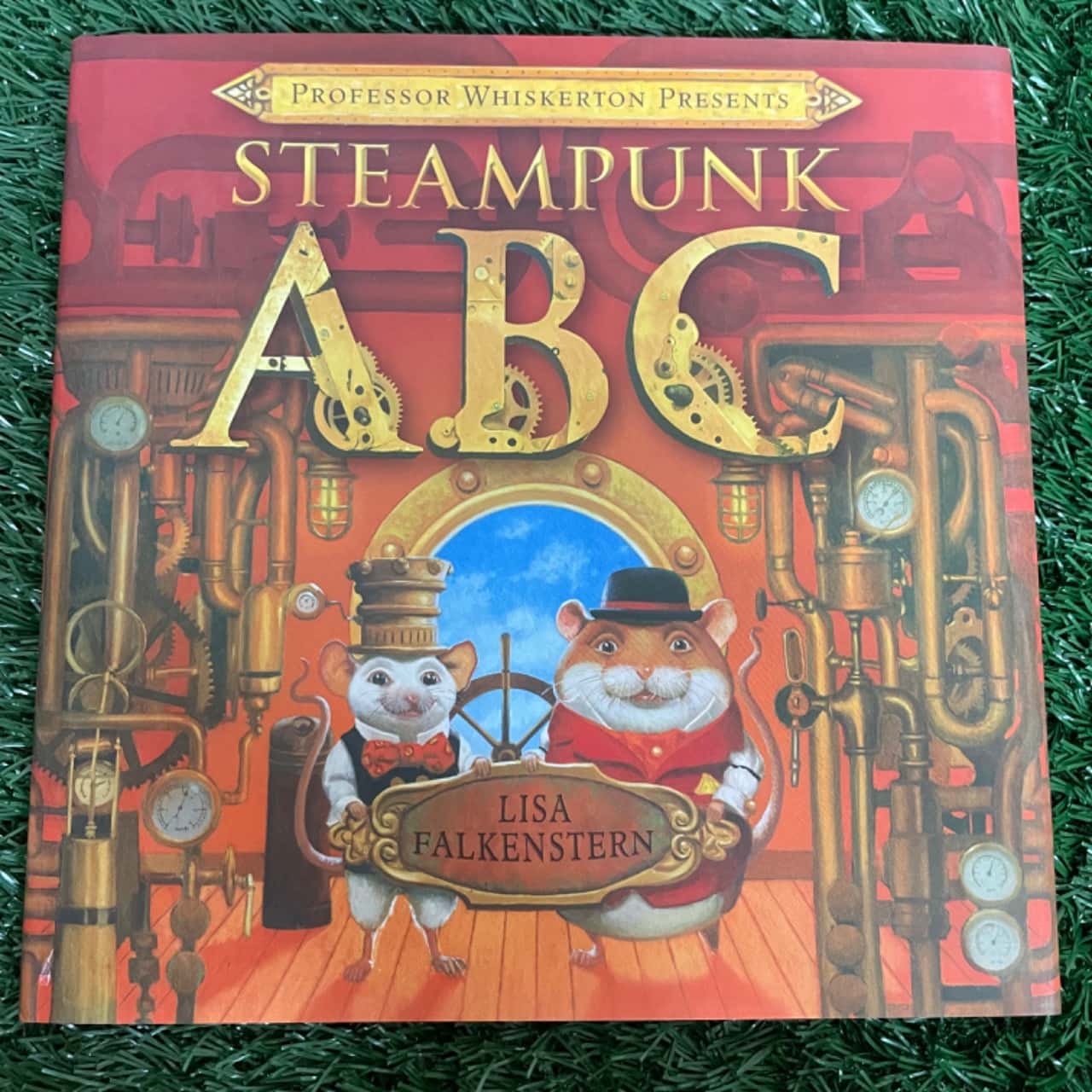 Professor Whiskerton Presents Steampunk ABC by Lisa Falkenstern