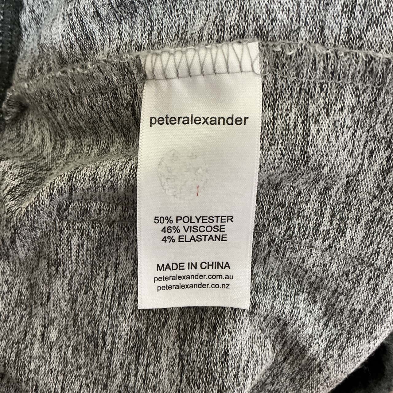 Peter Alexander Mens Size S Sweatpants Grey