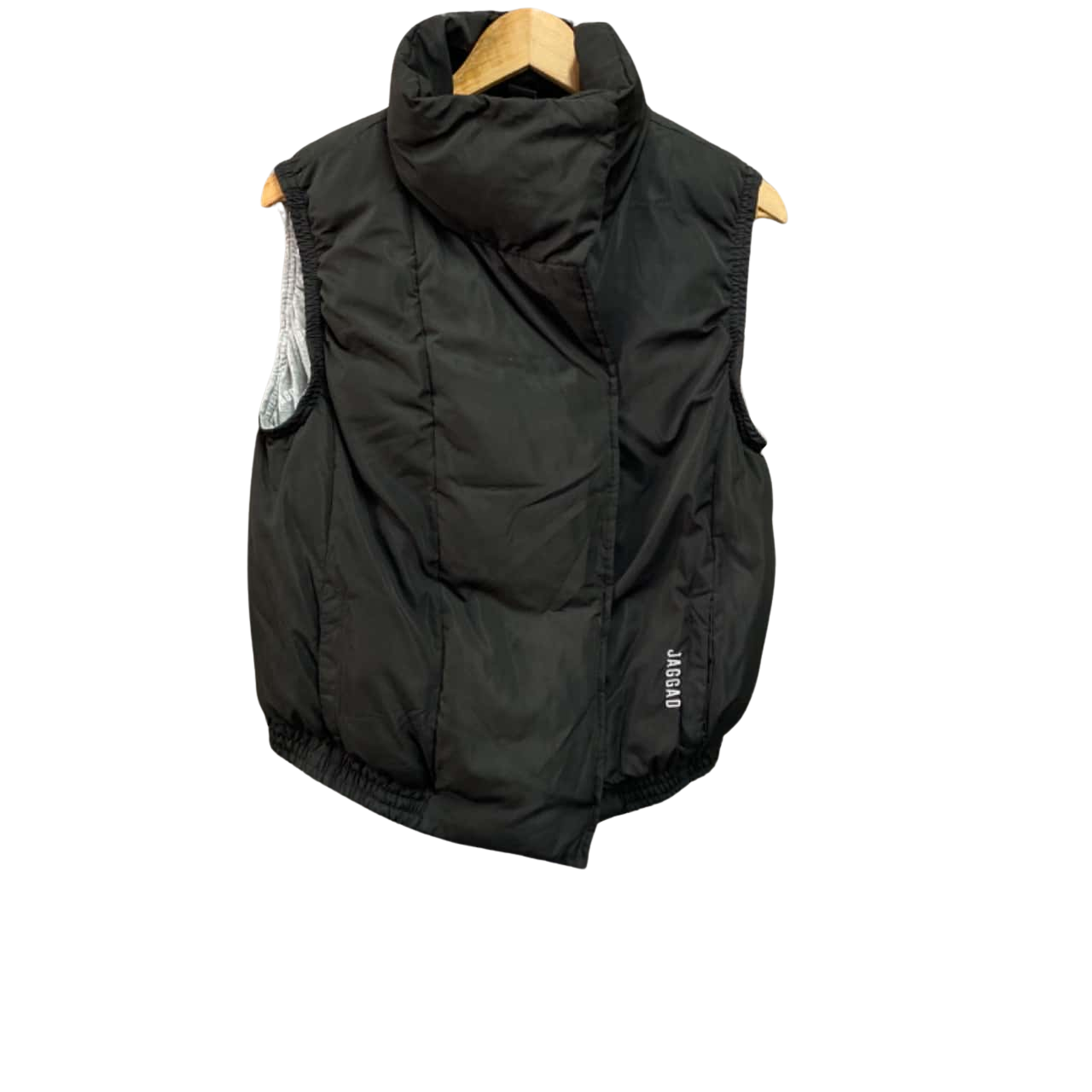 Jaggad Womens Size S Puffy Vest Black (s)