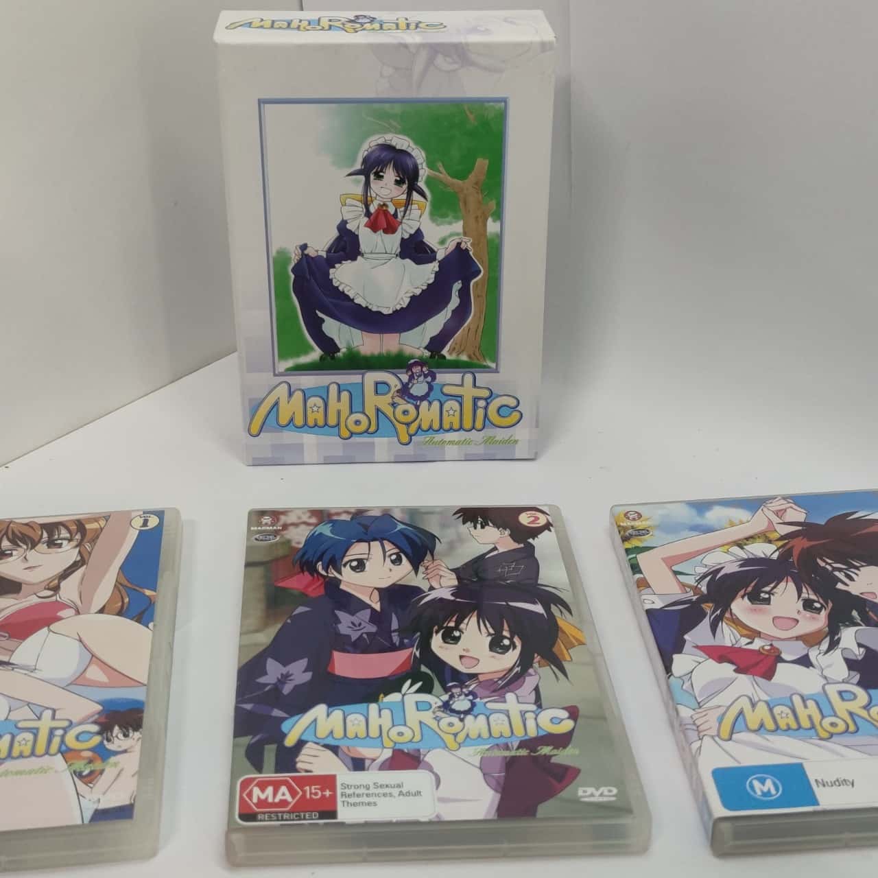 mahoromatic automatic maiden dvd vol 1,2,3(s)