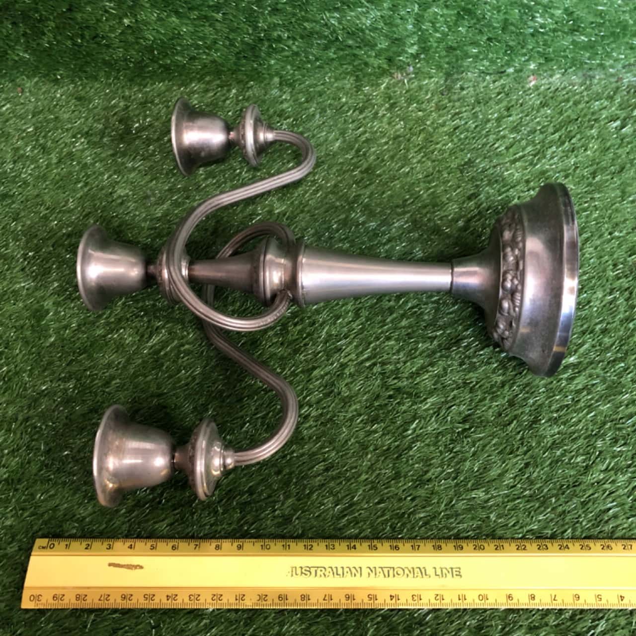 Vintage Lanthe Silver Plated Candelabra (25cm)(s)