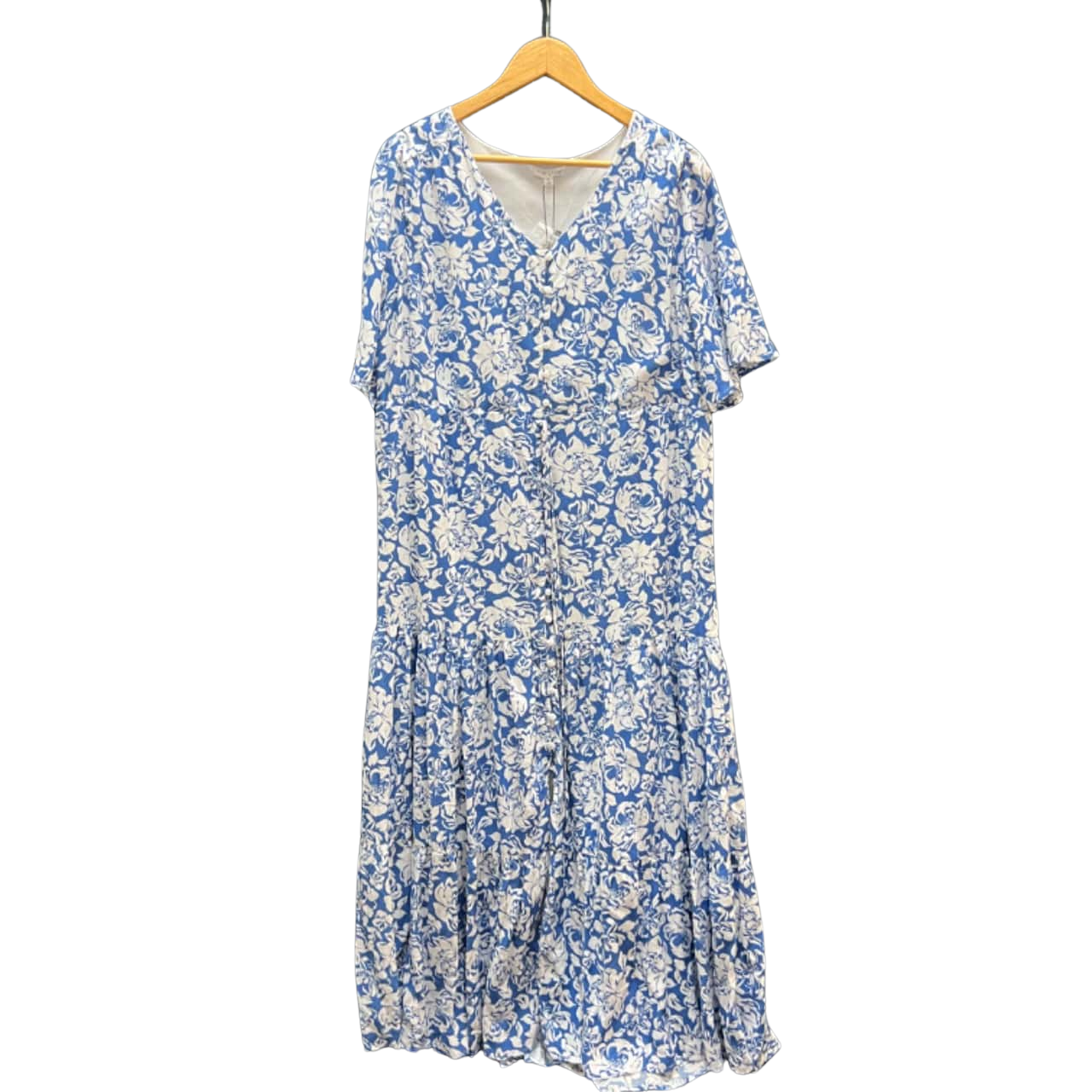 W. Lane Maxi Dress - Size 16 - Blue / White - BNWT(s)
