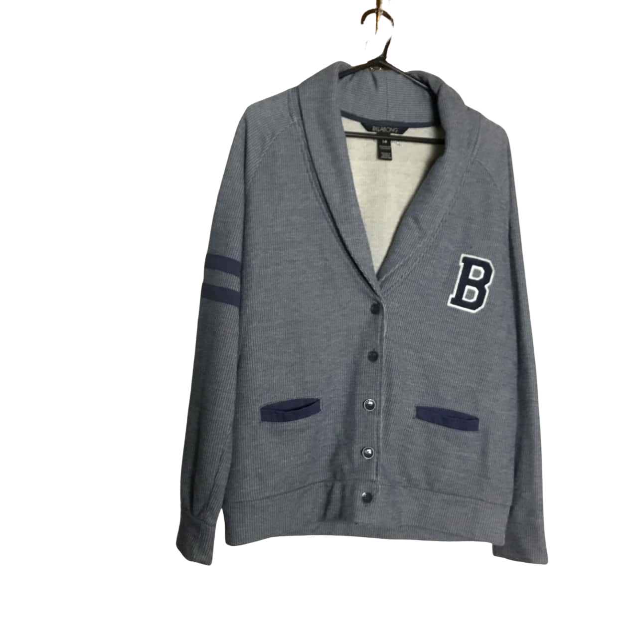 Billabong Blue Cardigan Size 14