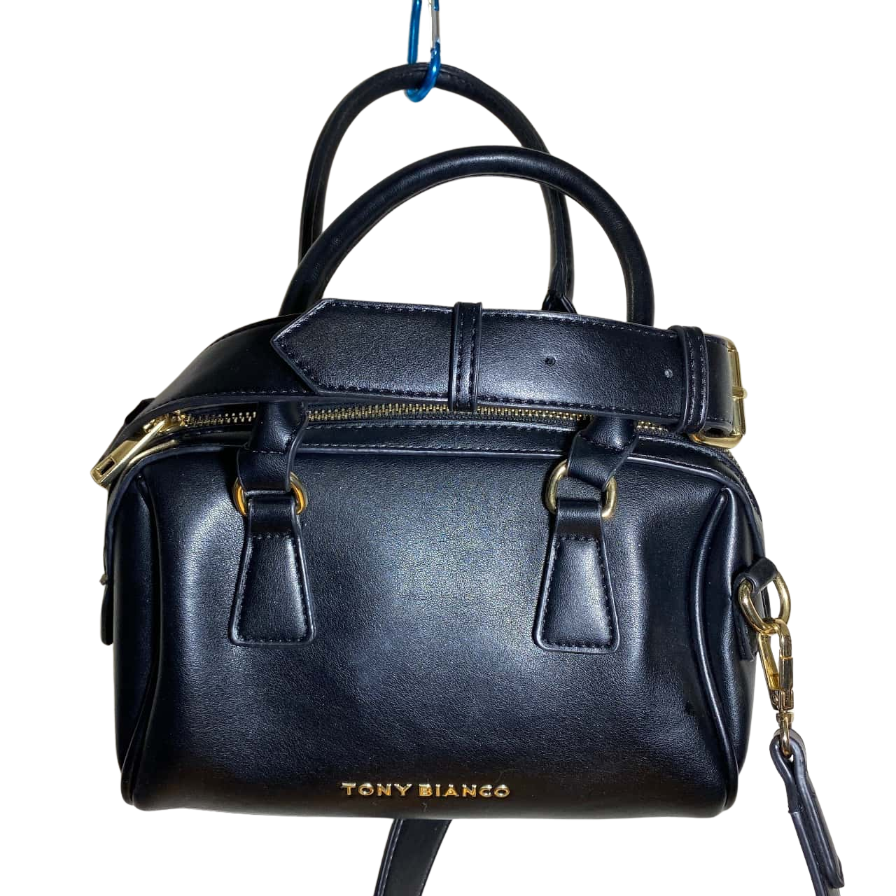 Tony Bianco Womens Black Handbag 22x10x12 cm(s)