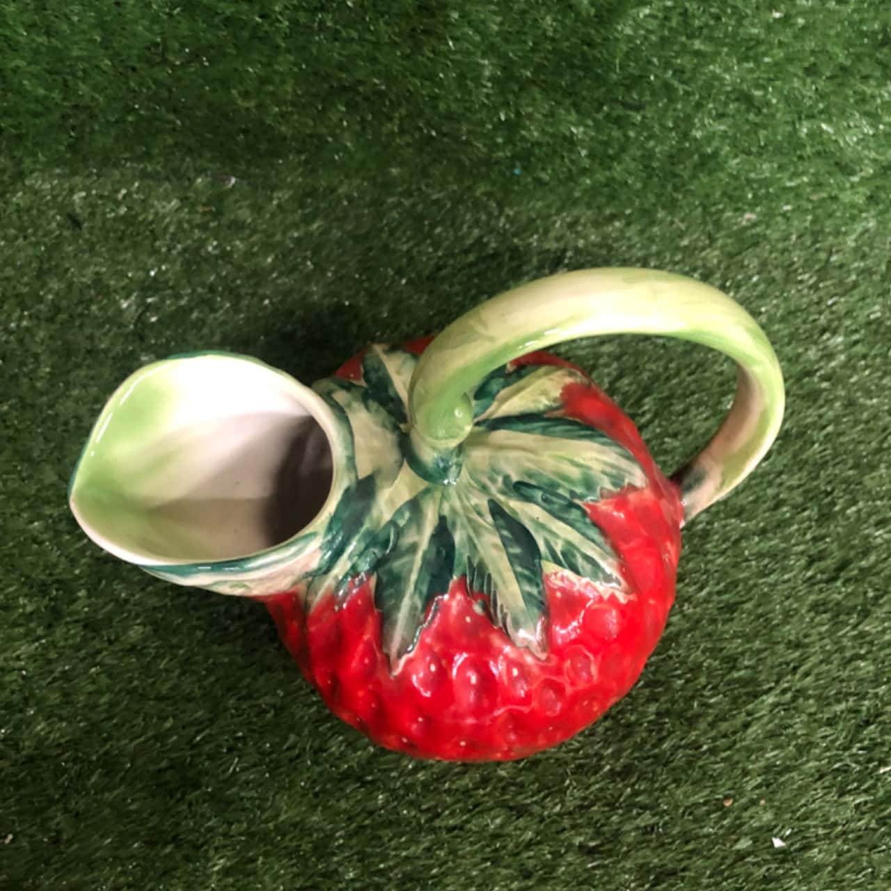Vintage Strawberry Jug (Made In Italy)(s)