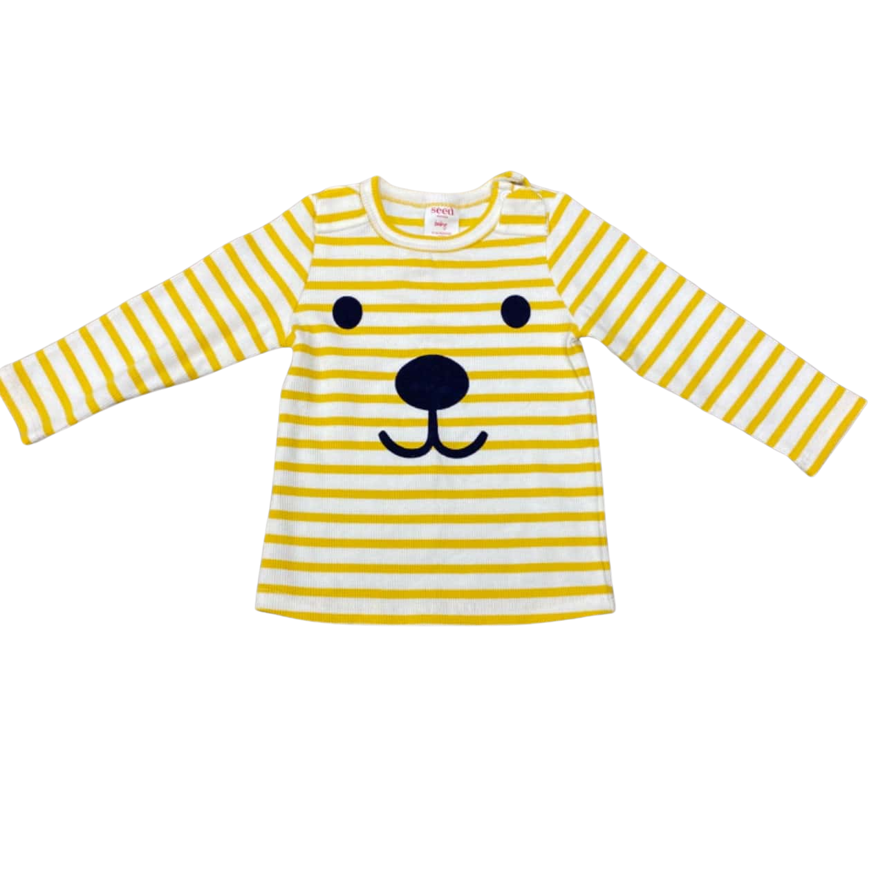 Seed Heritage Baby Size 6-12 mths/ 0 Tops Yellow / Striped / White (s)