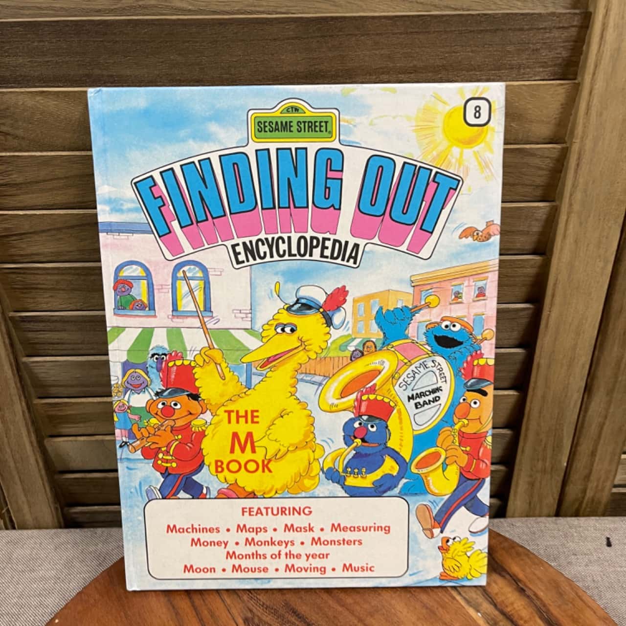 Vintage The Sesame Street Finding Out Encyclopedia Set 15 Books A - Z