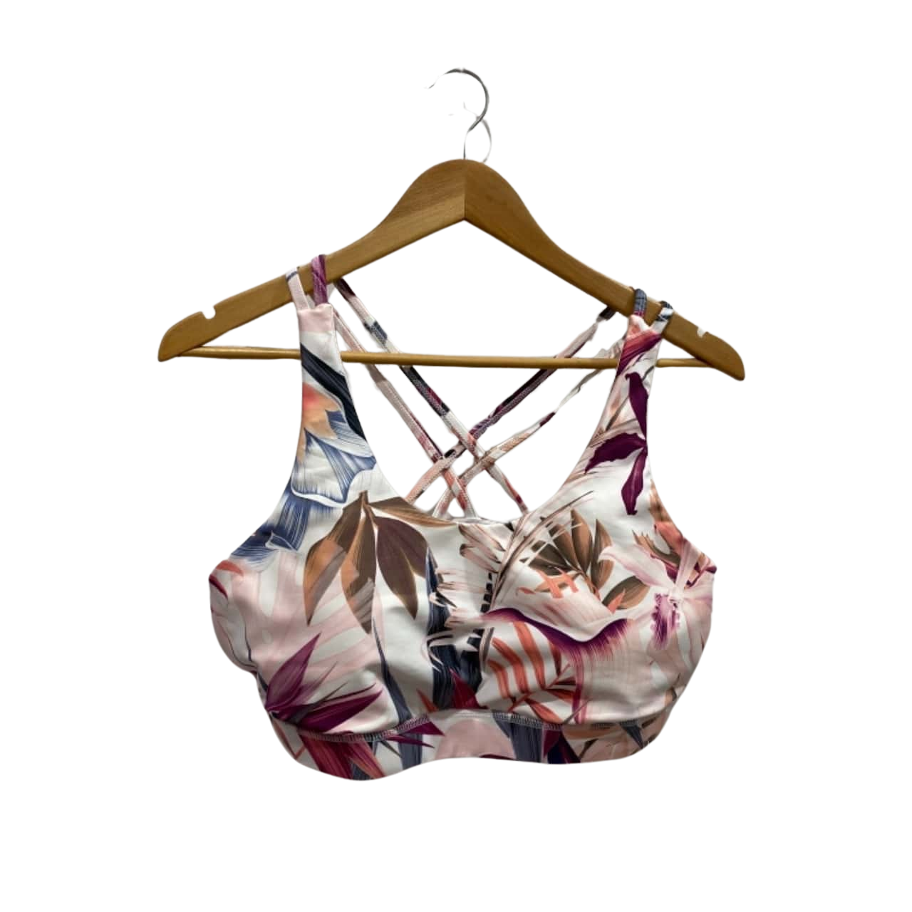 Crane Floral Athletic Top Size XL