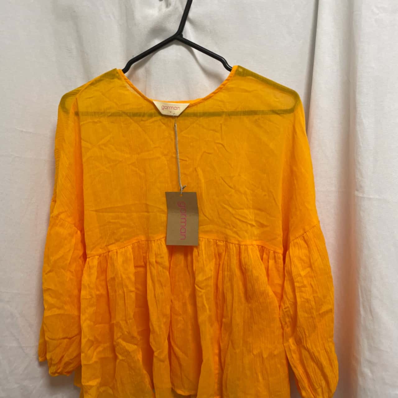 Gorman Womens Size 10 Shirts & Blouses Orange (s)
