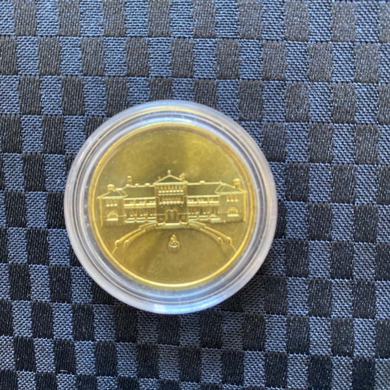 'Struck at the Perth Mint Western Australia' Gold Plated Medallion/Token(s)