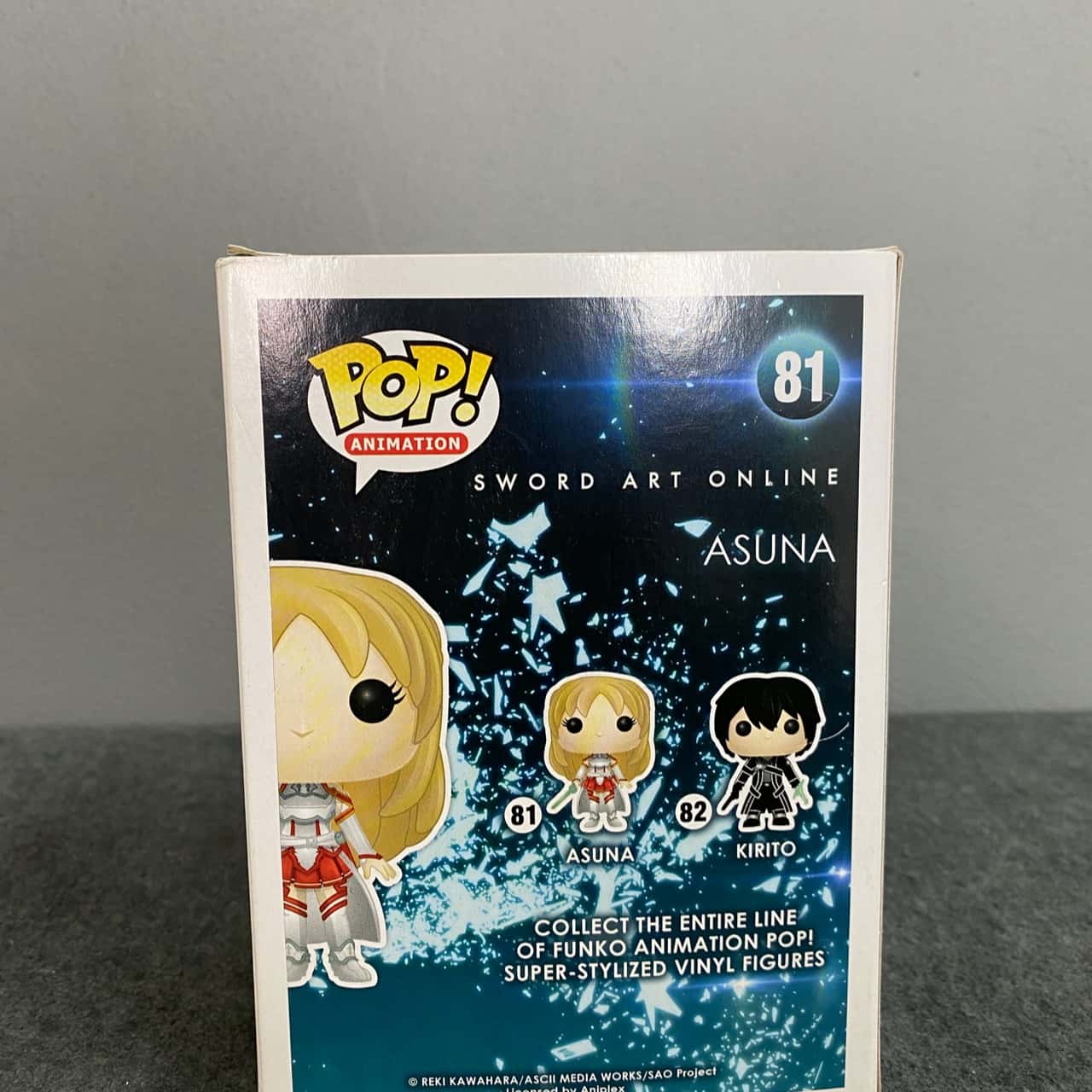Pop! Animation Vinyl Figure Sword Art Online: Asuna #81 in Box(s)