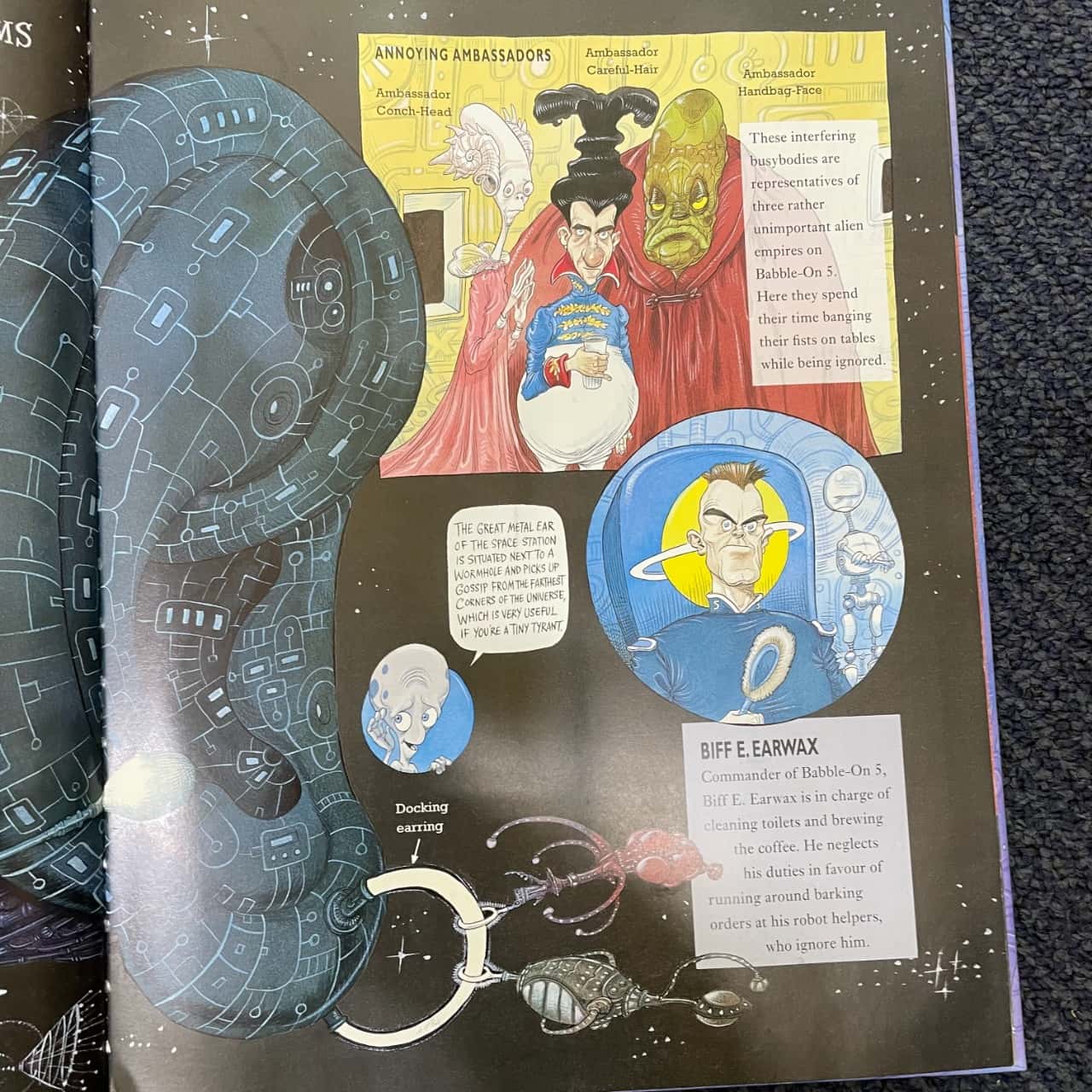 Alienography: Tips for tiny tyrants.(s)