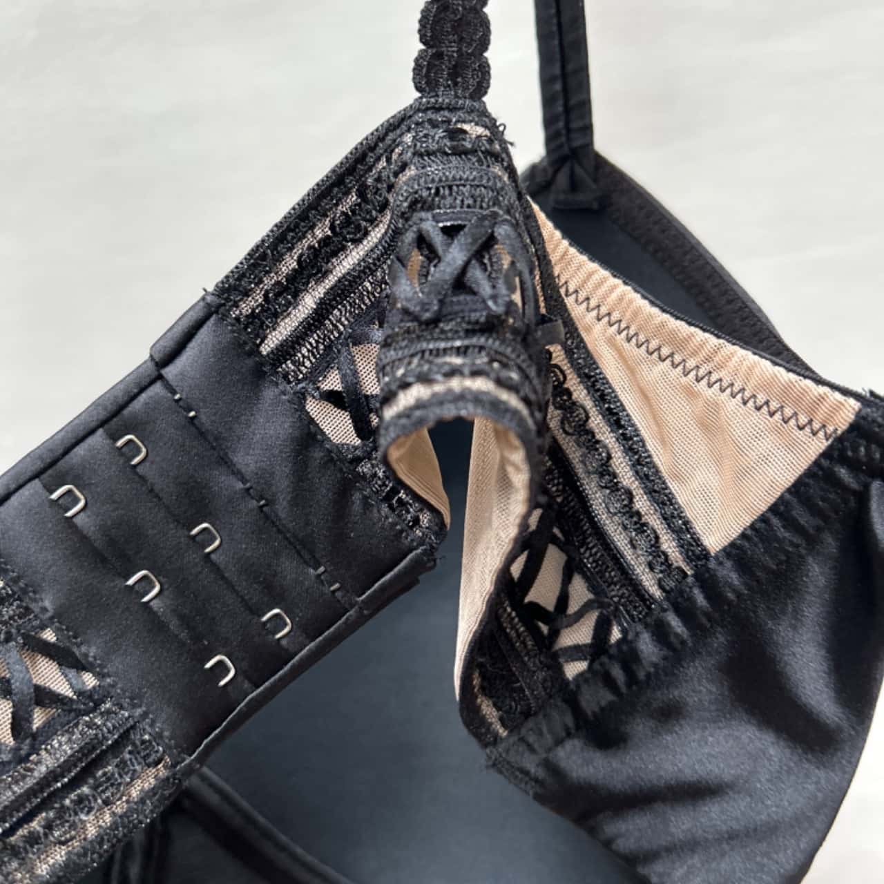 Pleasure State Womens Size 14DD MEZZA LUNA PAD BRA BLACK