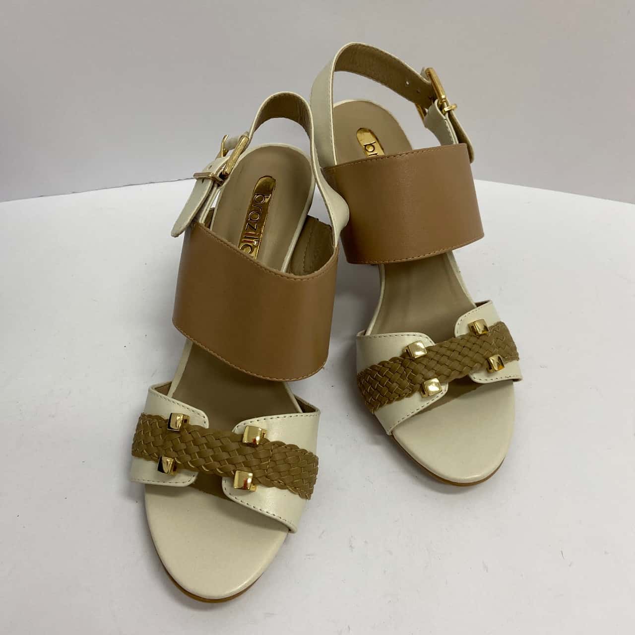 NEW Brazilio Womens Size 40 Beige / Cream Sandals (s) - New With Tags ...