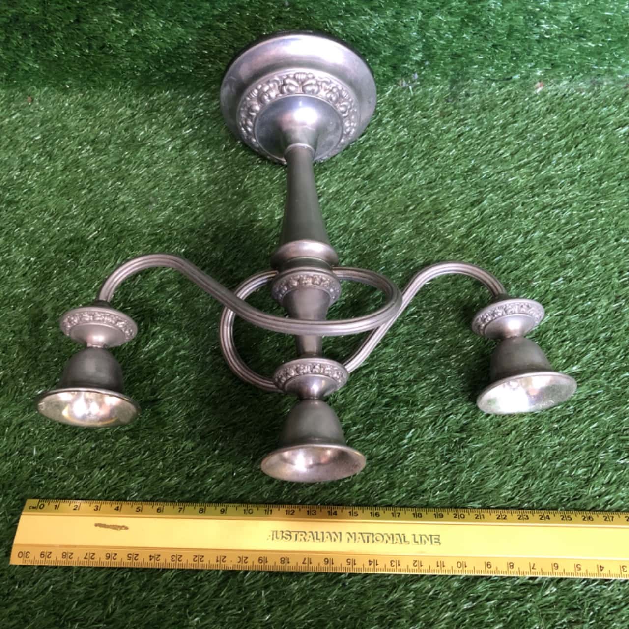 Vintage Lanthe Silver Plated Candelabra (25cm)(s)