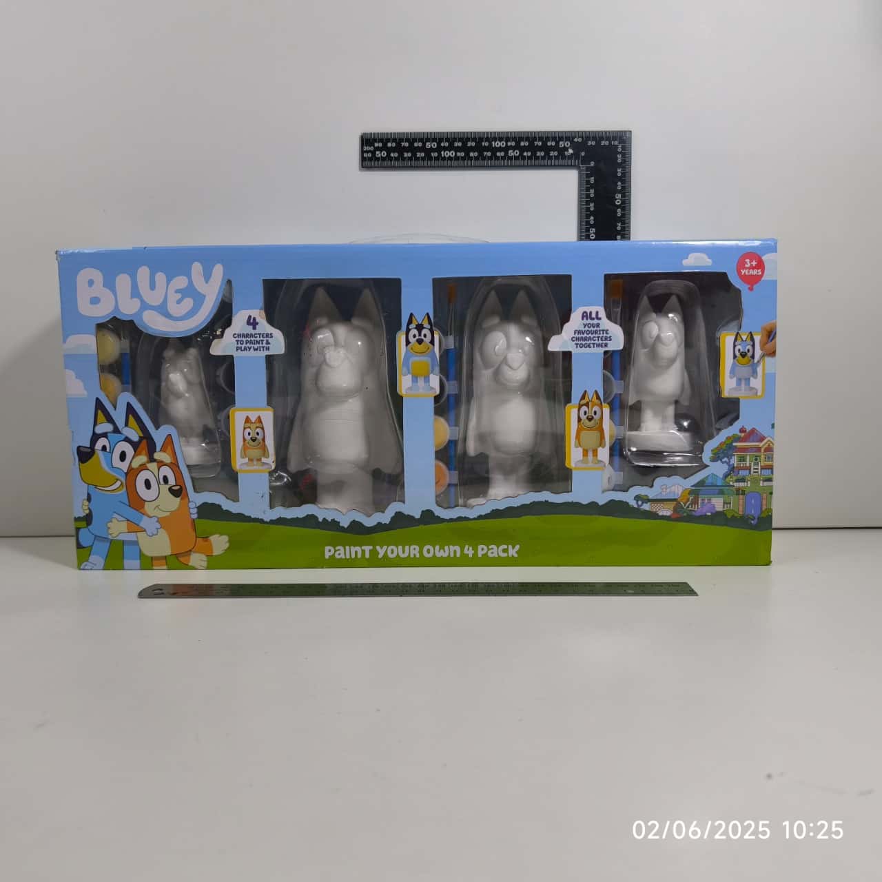 Bluey Paint your own 4 pack Toy As New*(s)