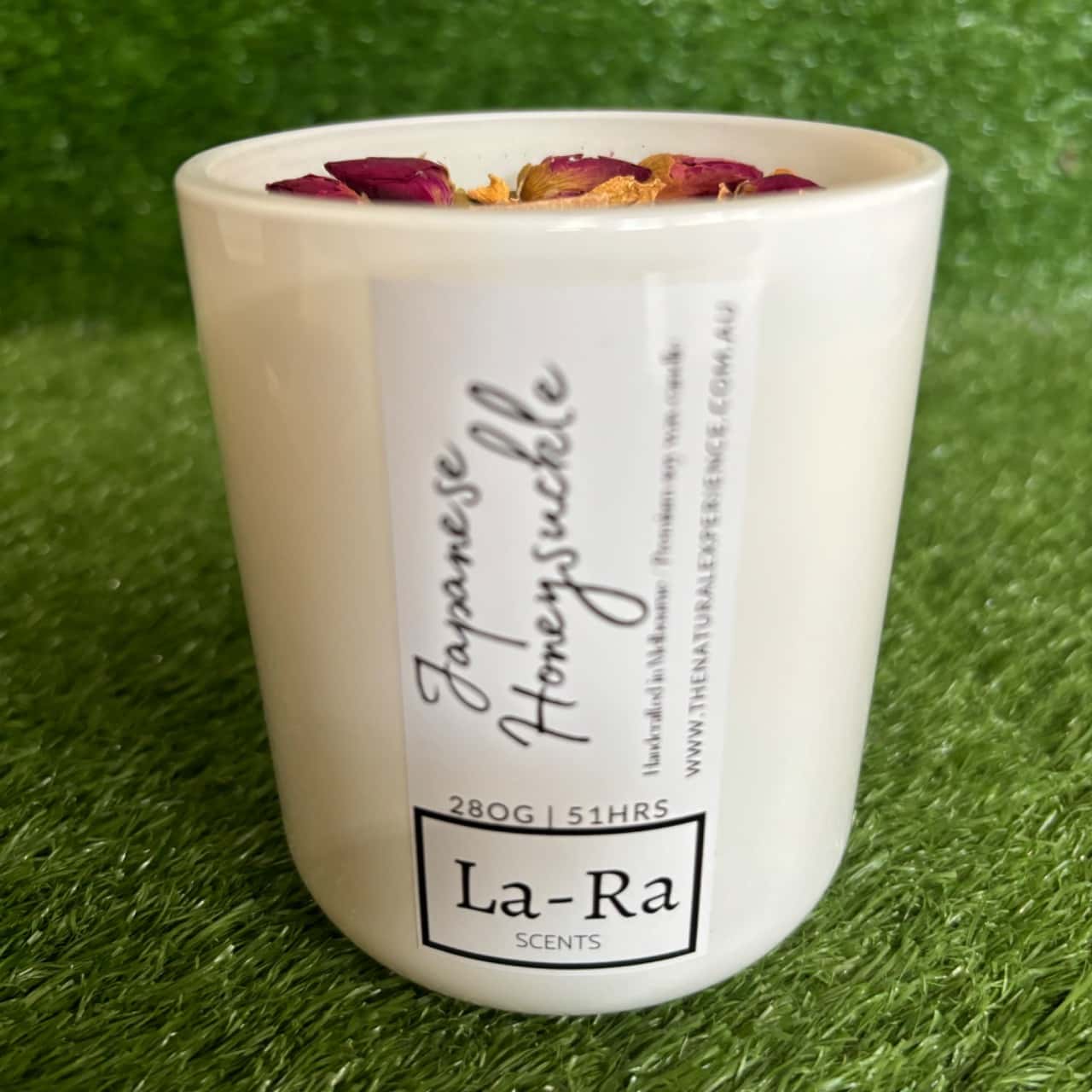 La-Ra Scents Japanese Honeysuckle Candle (s) - New With Tags | Salvos ...
