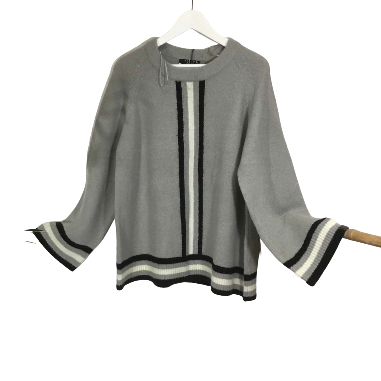 Marco Polo Womens Size XL Jumpers Grey REDUCED TO CLEAR(s)