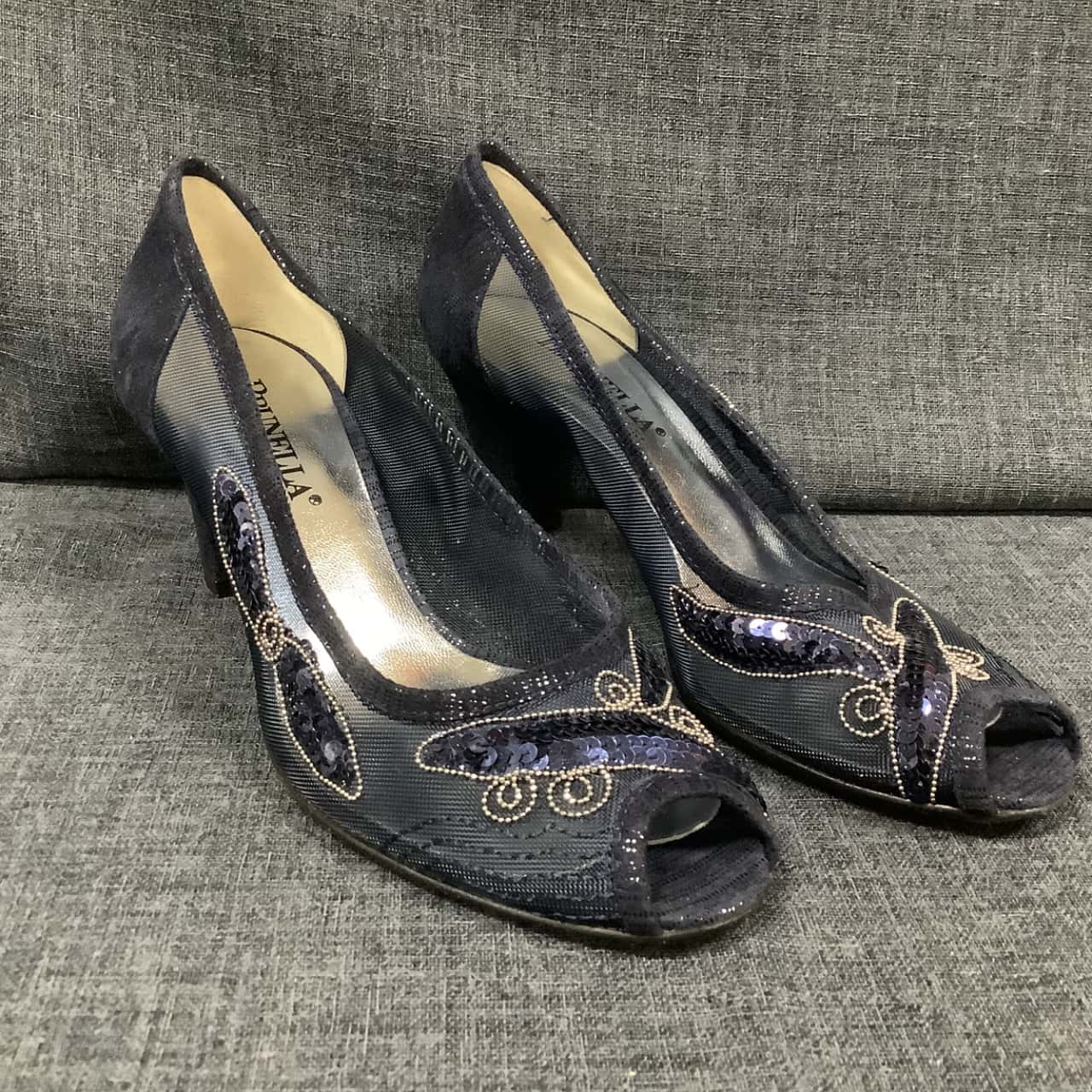 Brunella Bocca Evening Dress Shoes. Size 37.5