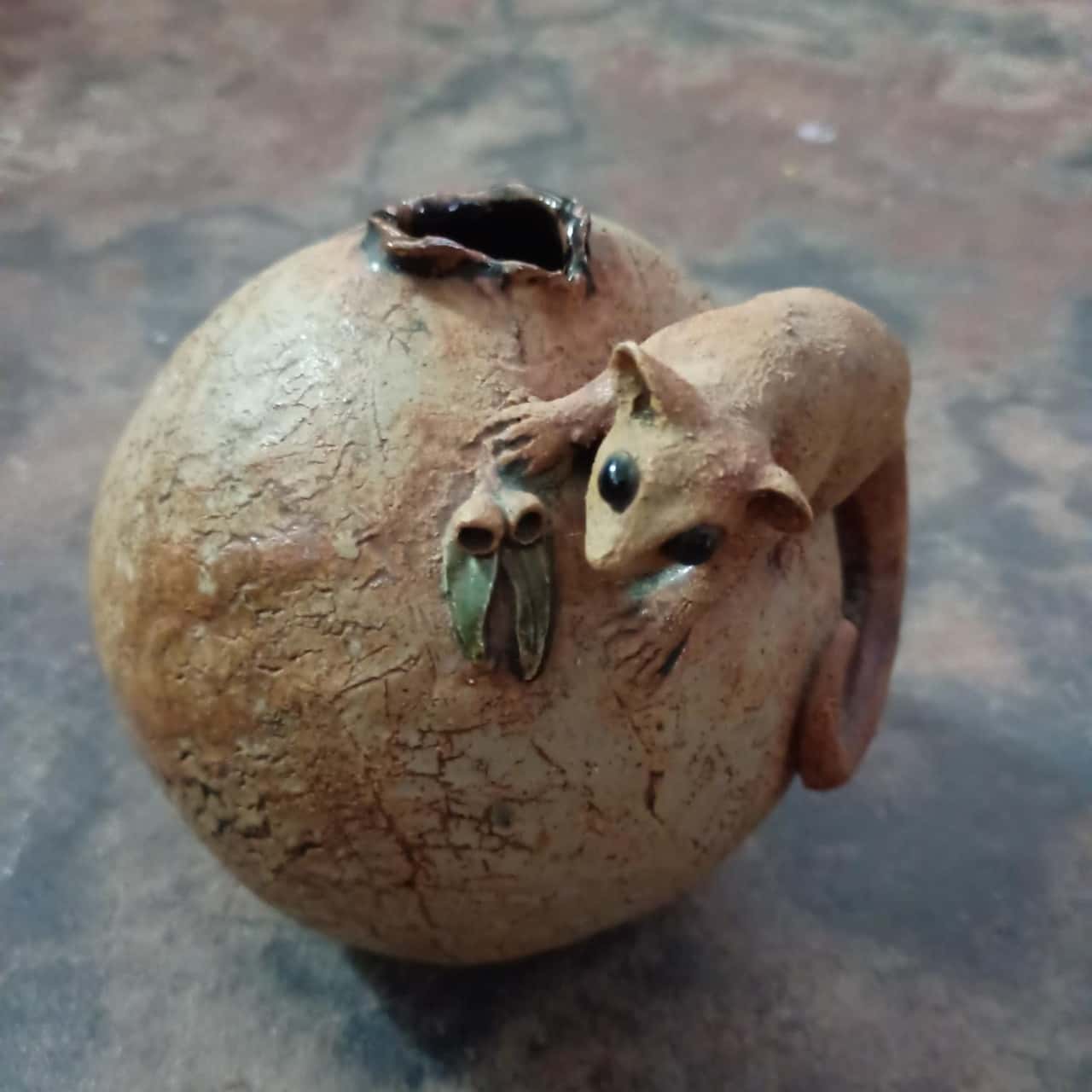 Pottery Possum Vase(s)