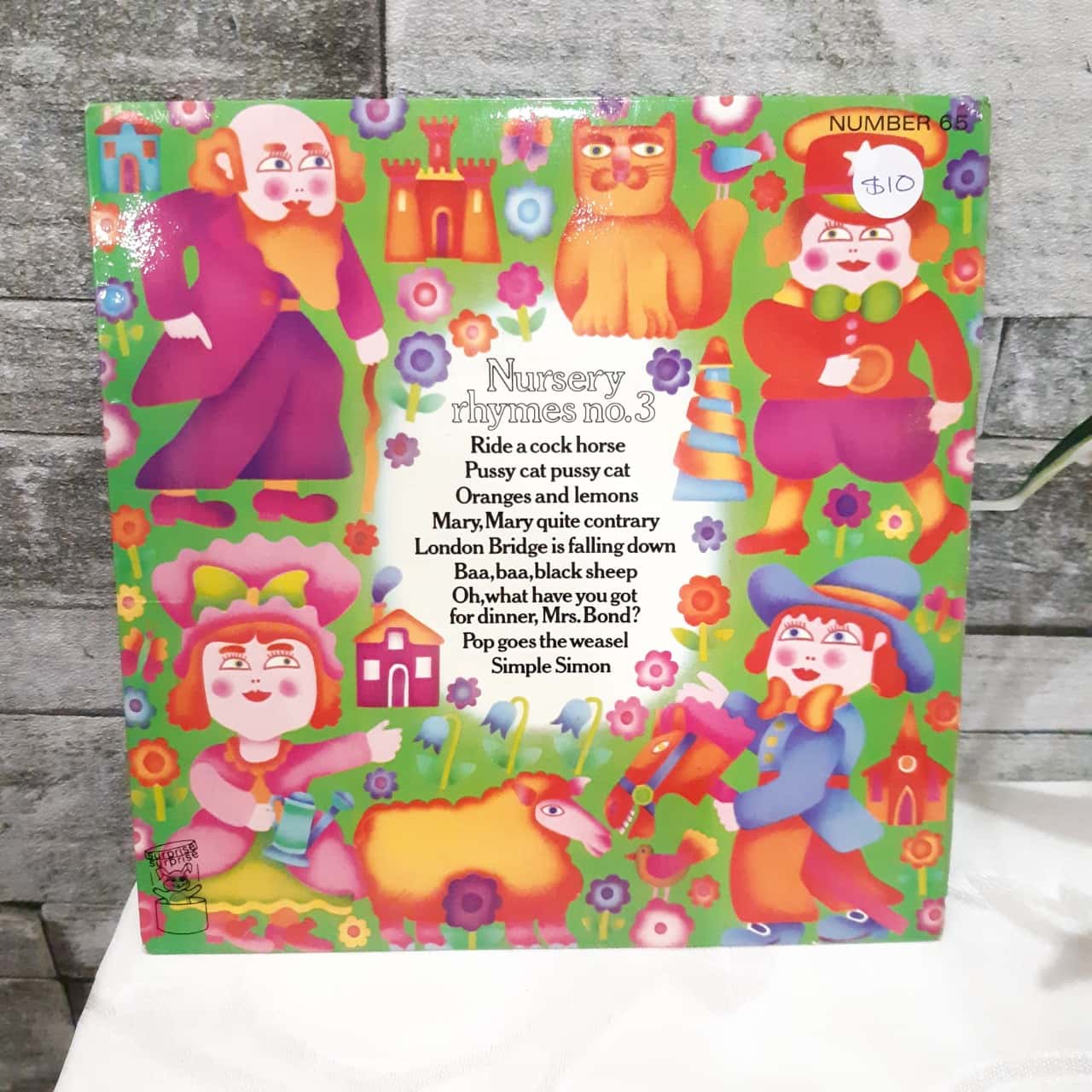Nursery Rhymes No. 3 45 RPM Vinyl Record